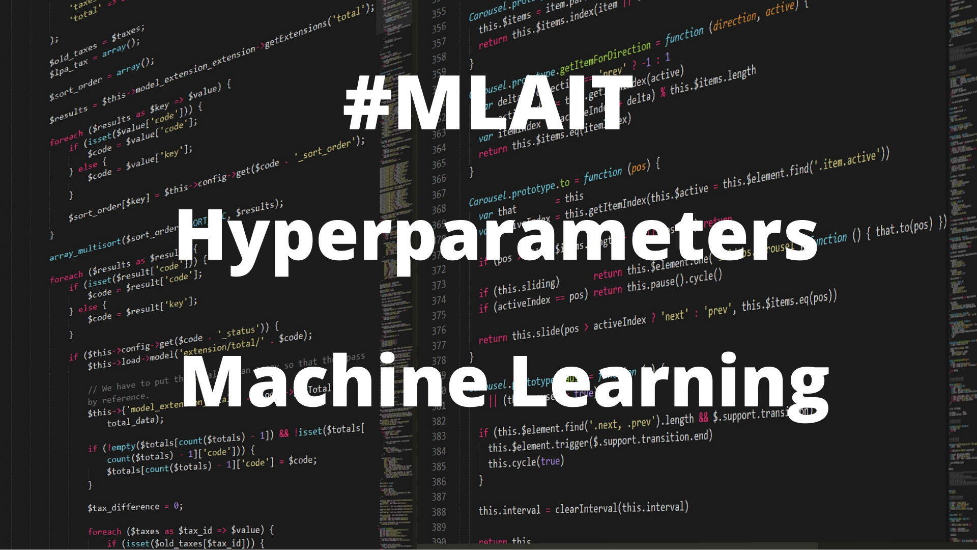 HyperParameters in Machine Learning | by Paras Patidar | MLAIT | Medium