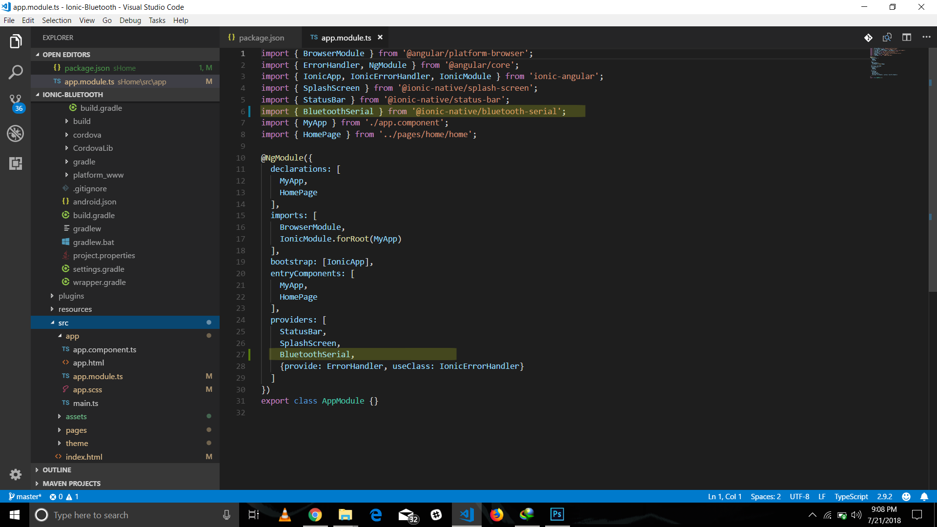 Bluetooth Serial Interface with Ionic | by Maneesha Indrachapa | Nerd For Tech | Medium