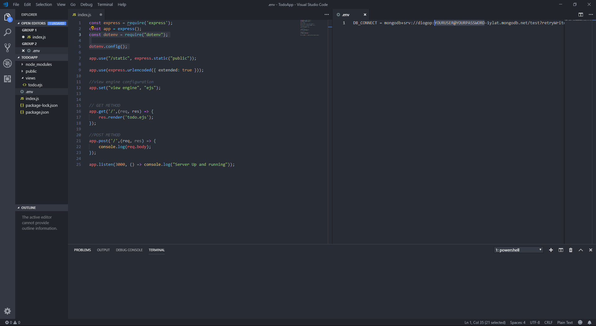 Simple To-do List App with Node.js and MongoDB — Chapter 2 | by Diogo ...