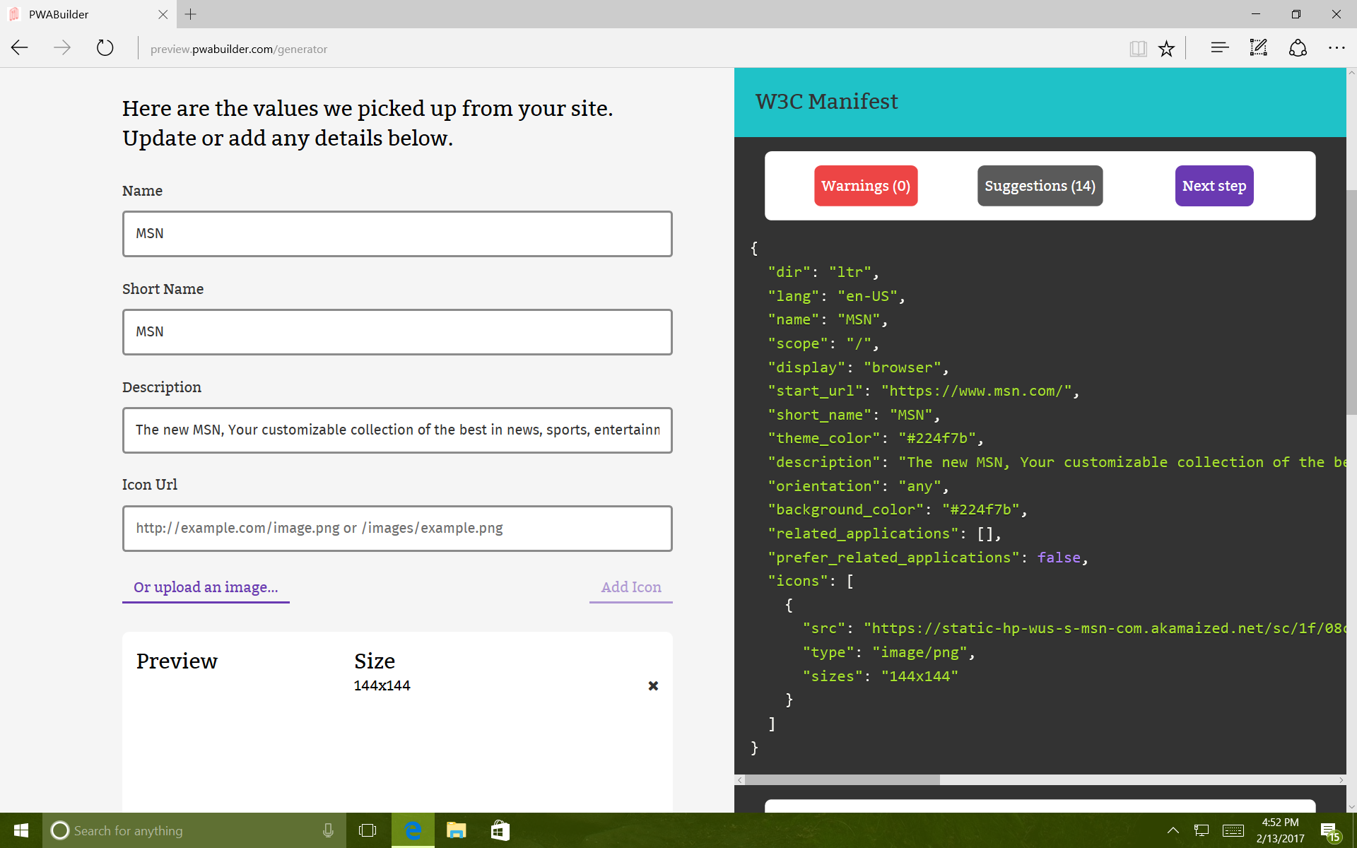Manifoldjs is becoming PWA Builder, to simplify building Progressive Web Apps | by Jeff Burtoft ...