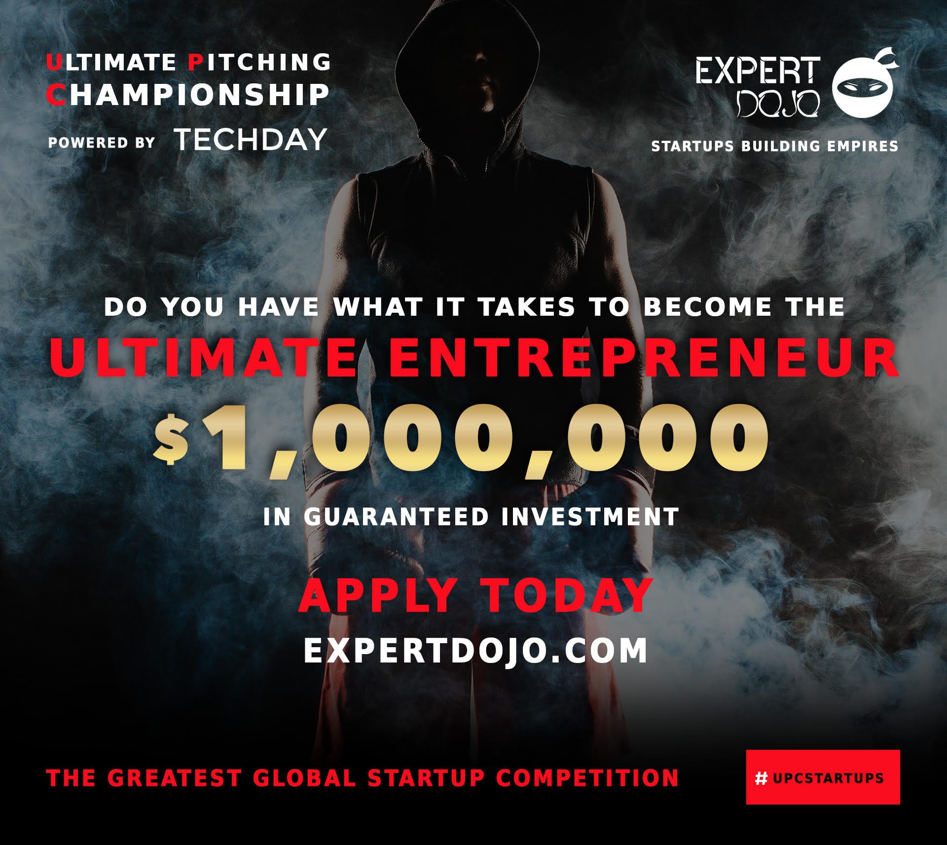Join the Largest Startup Competition in the World here at Expert DOJO!