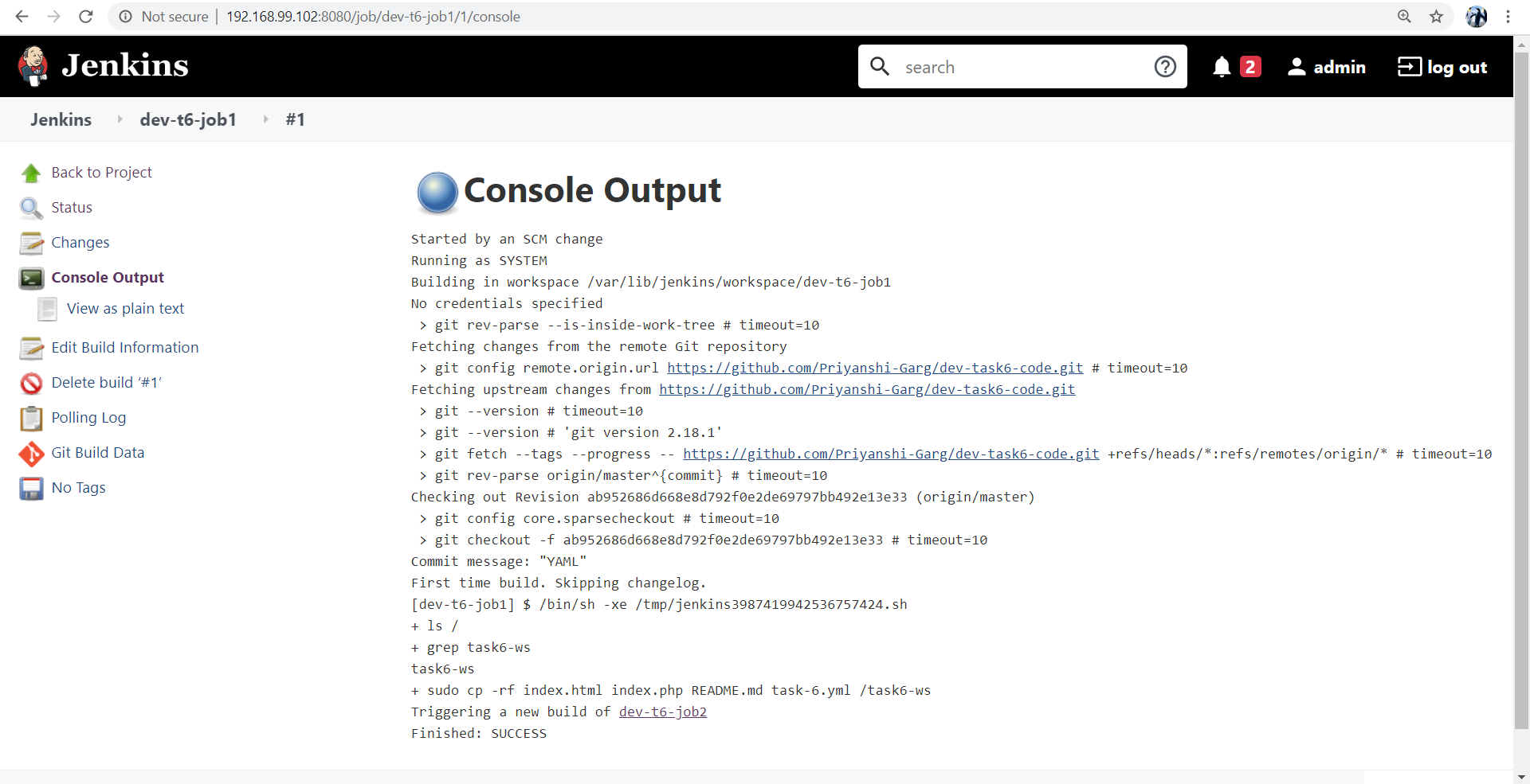 Devops Task 6 Ci Cd Pipeline Using Groovy By Priyanshi Garg Aug 2020 Medium