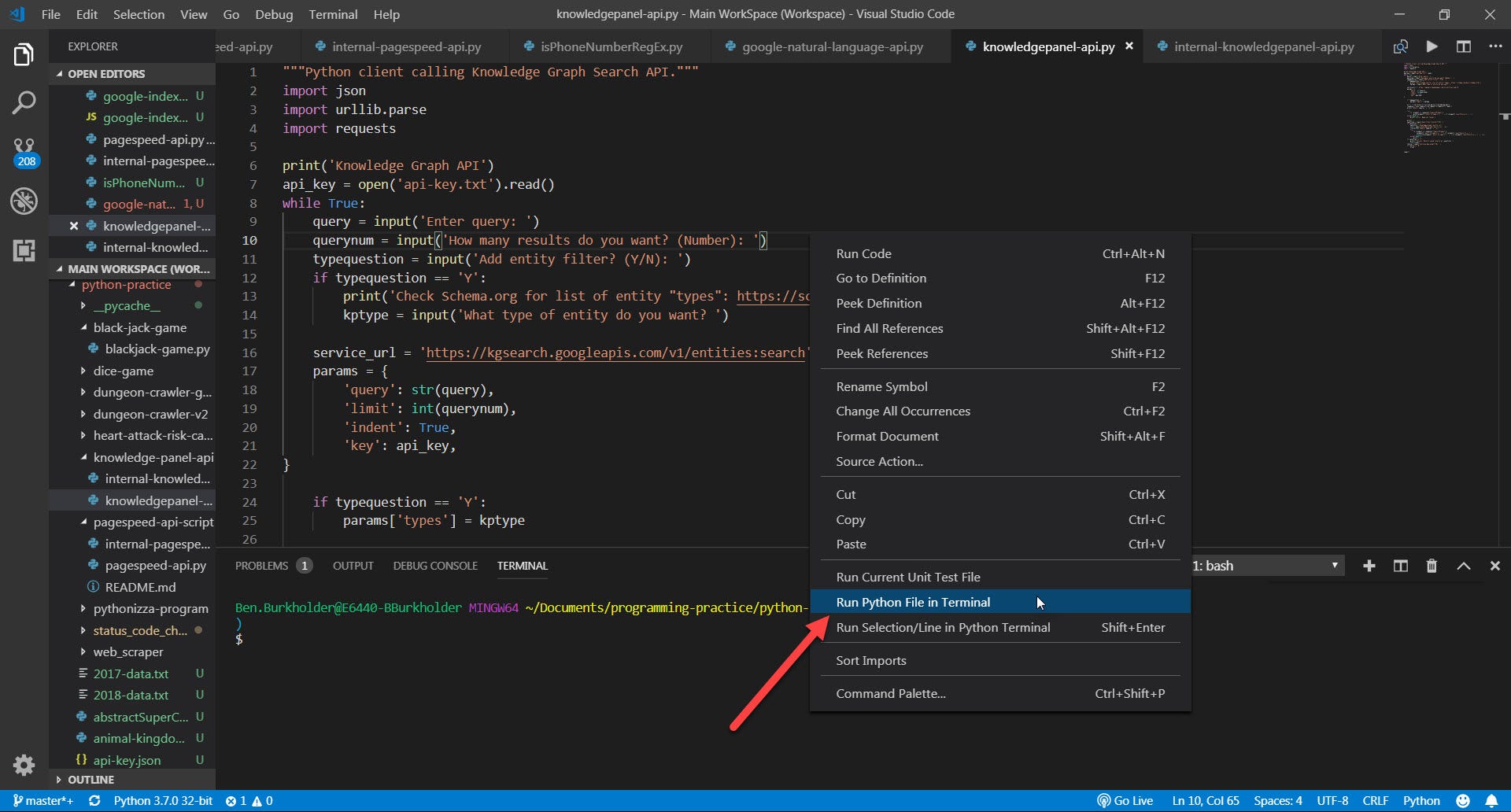 Query Google’s Knowledge Graph API for SEO with Python | by Benjamin ...