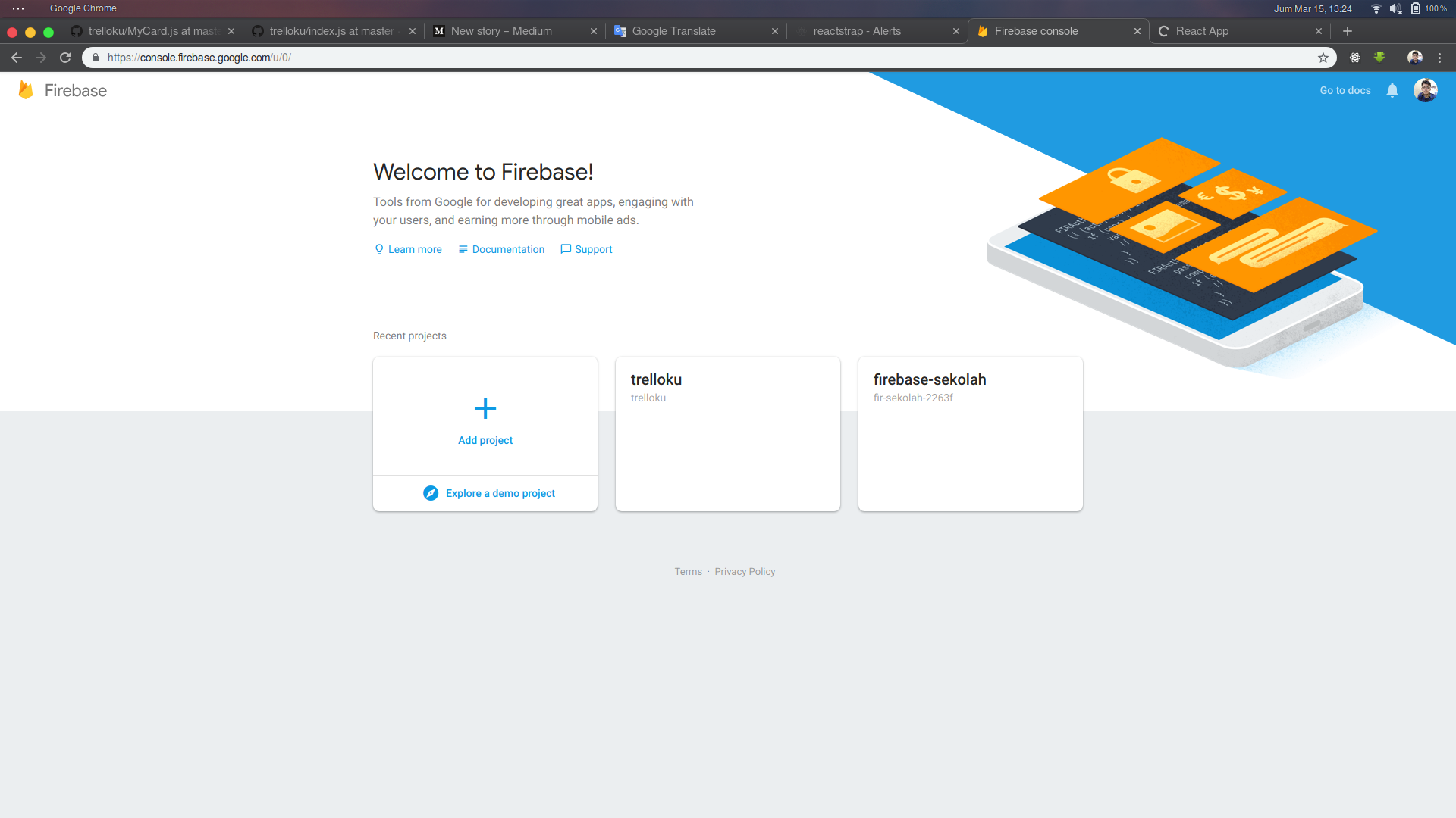 Trello clone with ReactJS and Firebase | by Ikhda Muhammad Wildani | Medium