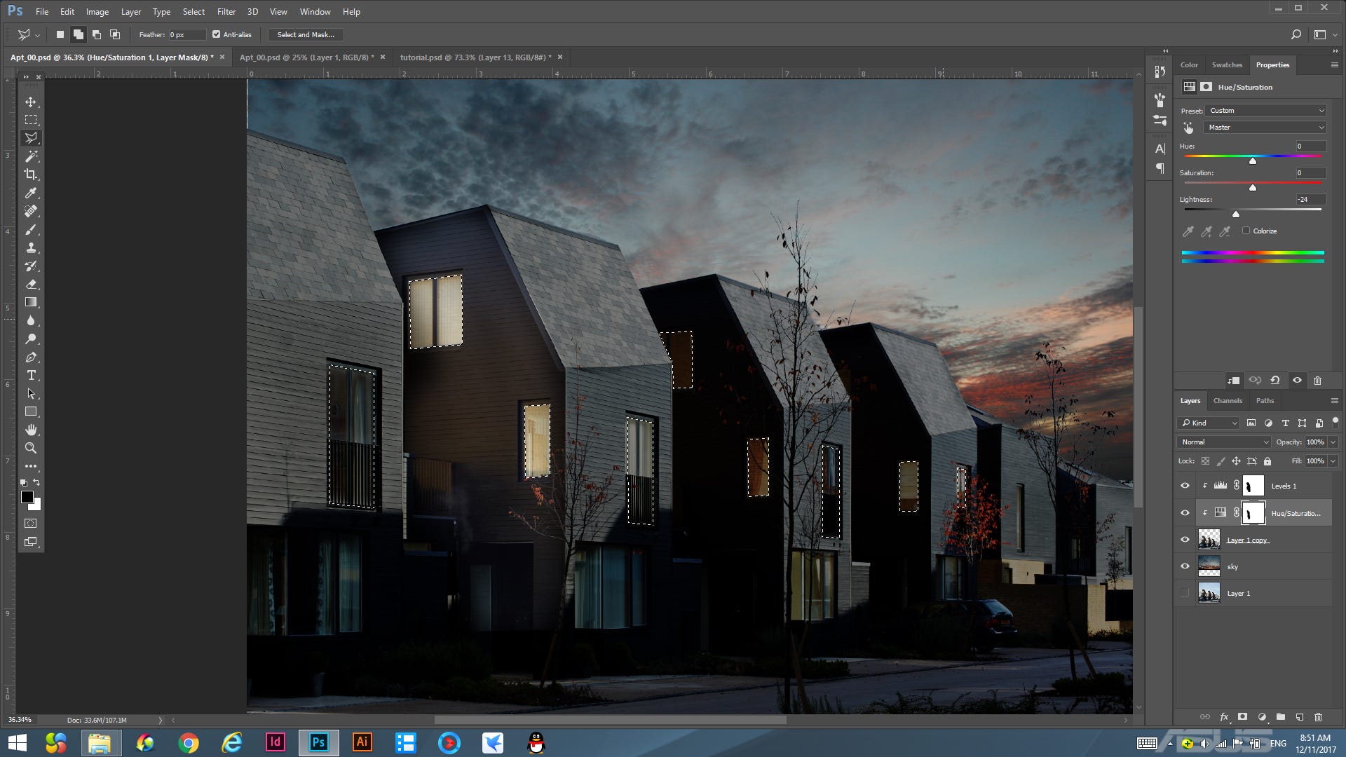 Night Rendering Techniques in Photoshop | by Xulong | DPro | Medium