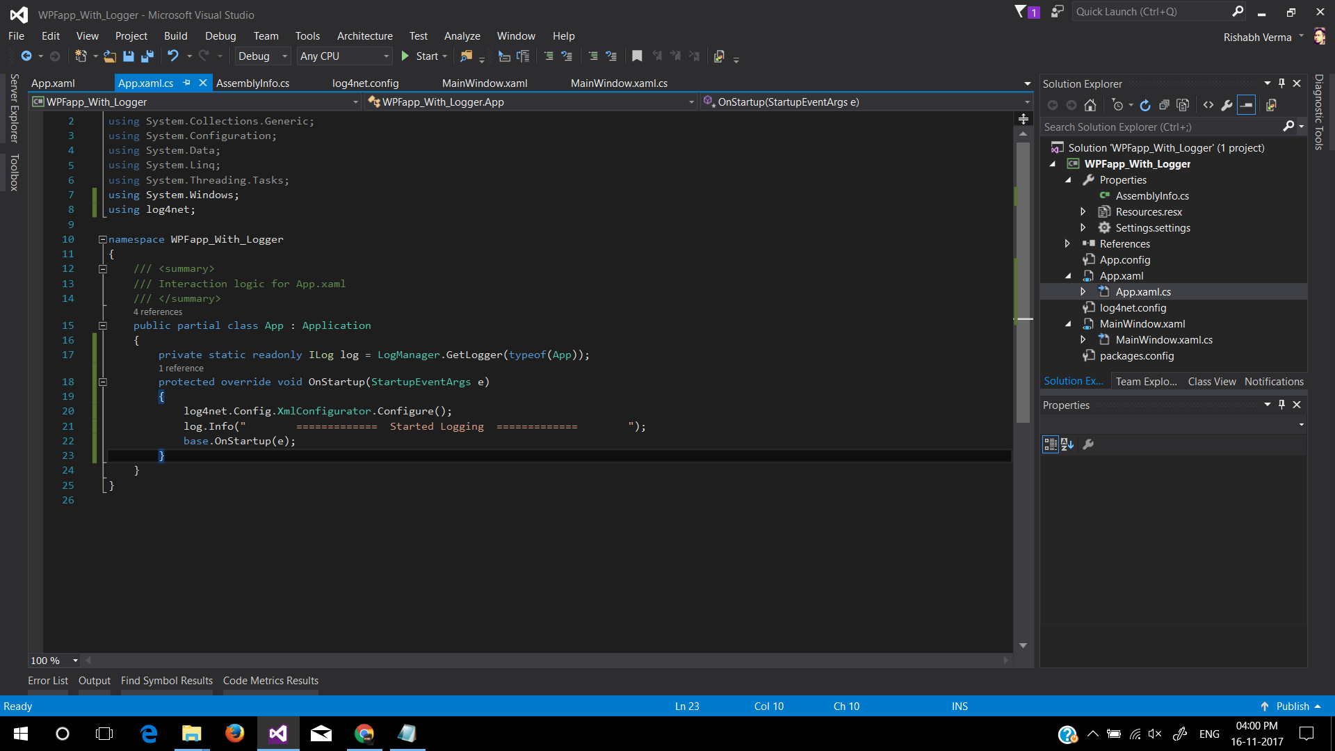 Logger for WPF Application - Nerd Stuff - Medium