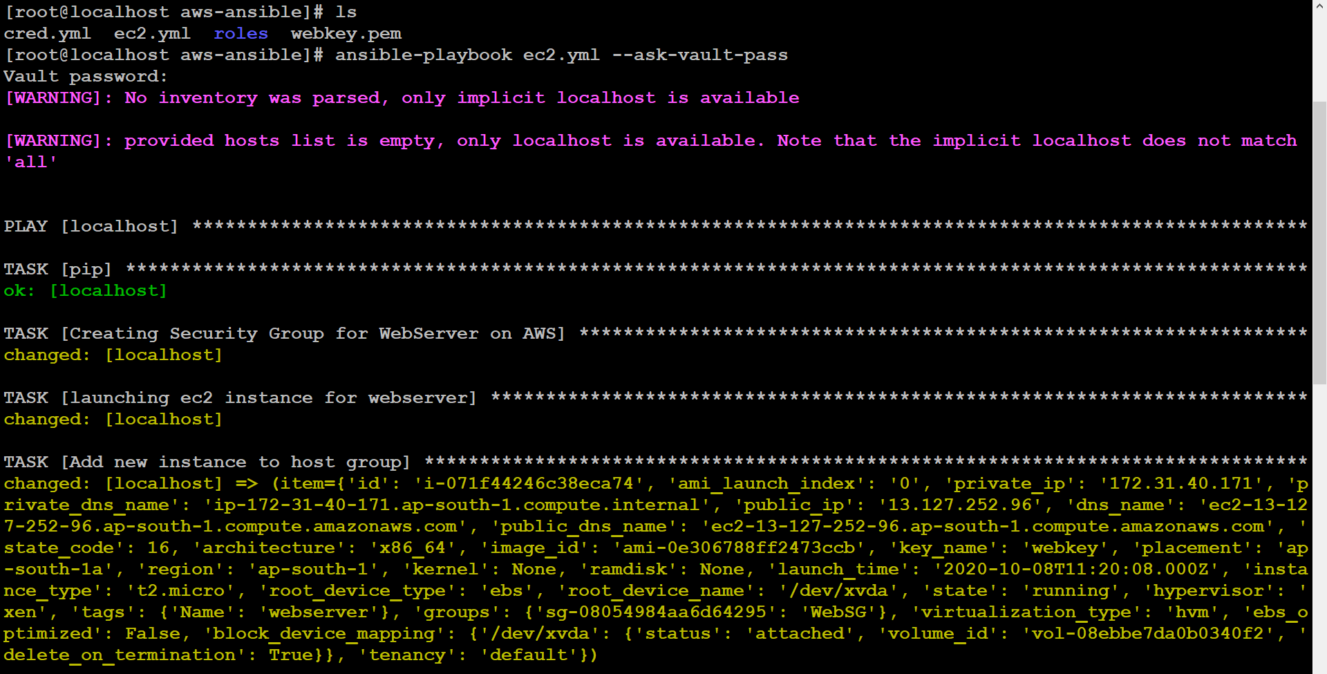 Configuring Web Server on EC2 Instance Using Ansible in One Click | by Raktim Midya | The ...