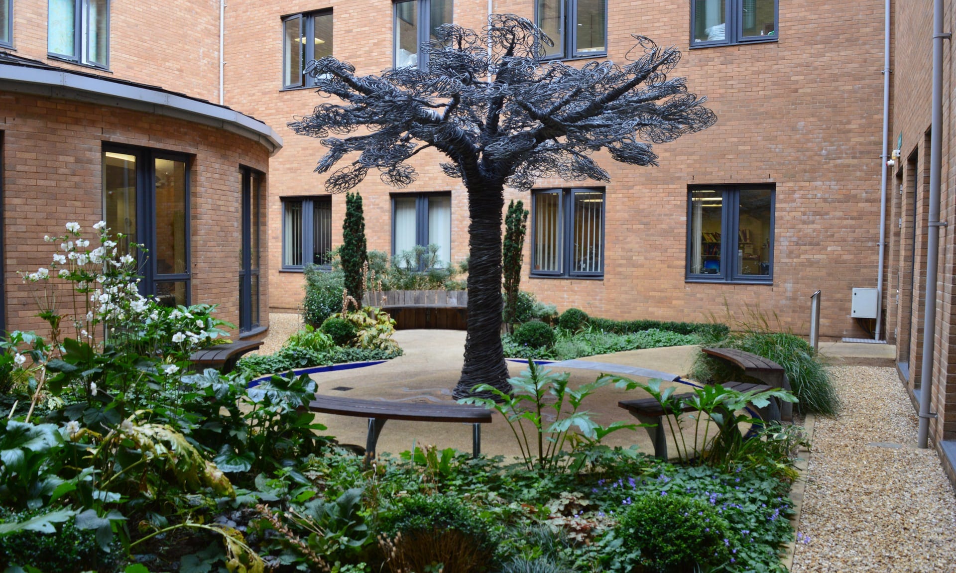 Seven of the UK’s healing hospital gardens — in pictures
