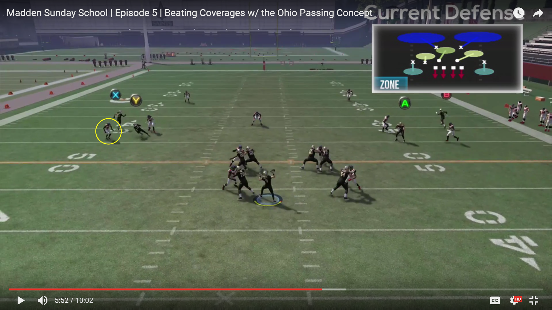 Madden Sunday School Episode 5: Ohio Passing Concept | by Holden Pitre ...