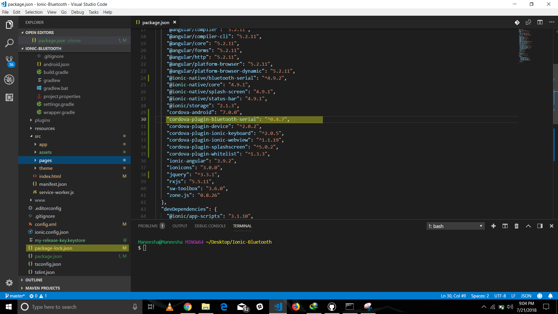 Bluetooth Serial Interface with Ionic | by Maneesha Indrachapa | Nerd For Tech | Medium