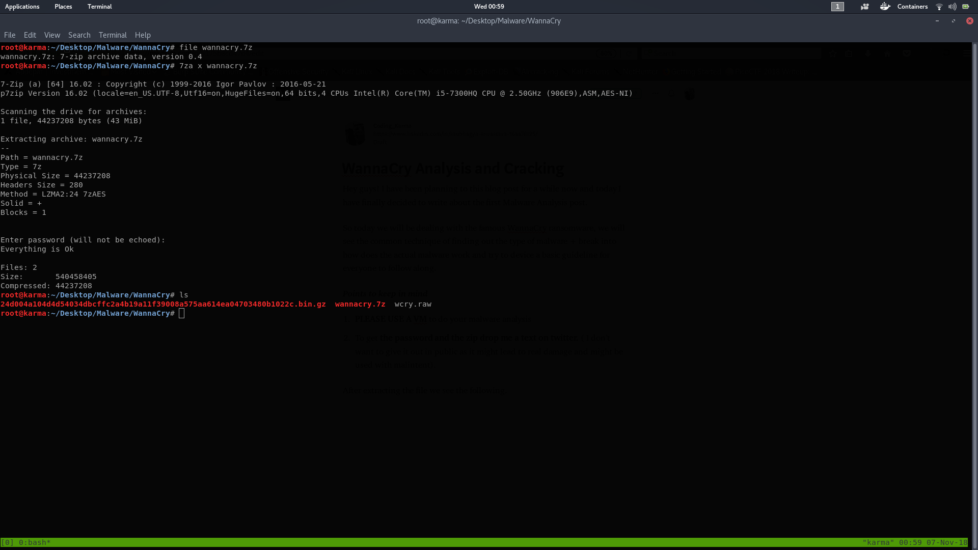 WannaCry Analysis and Cracking. Hey guys! I have been planning to this ...