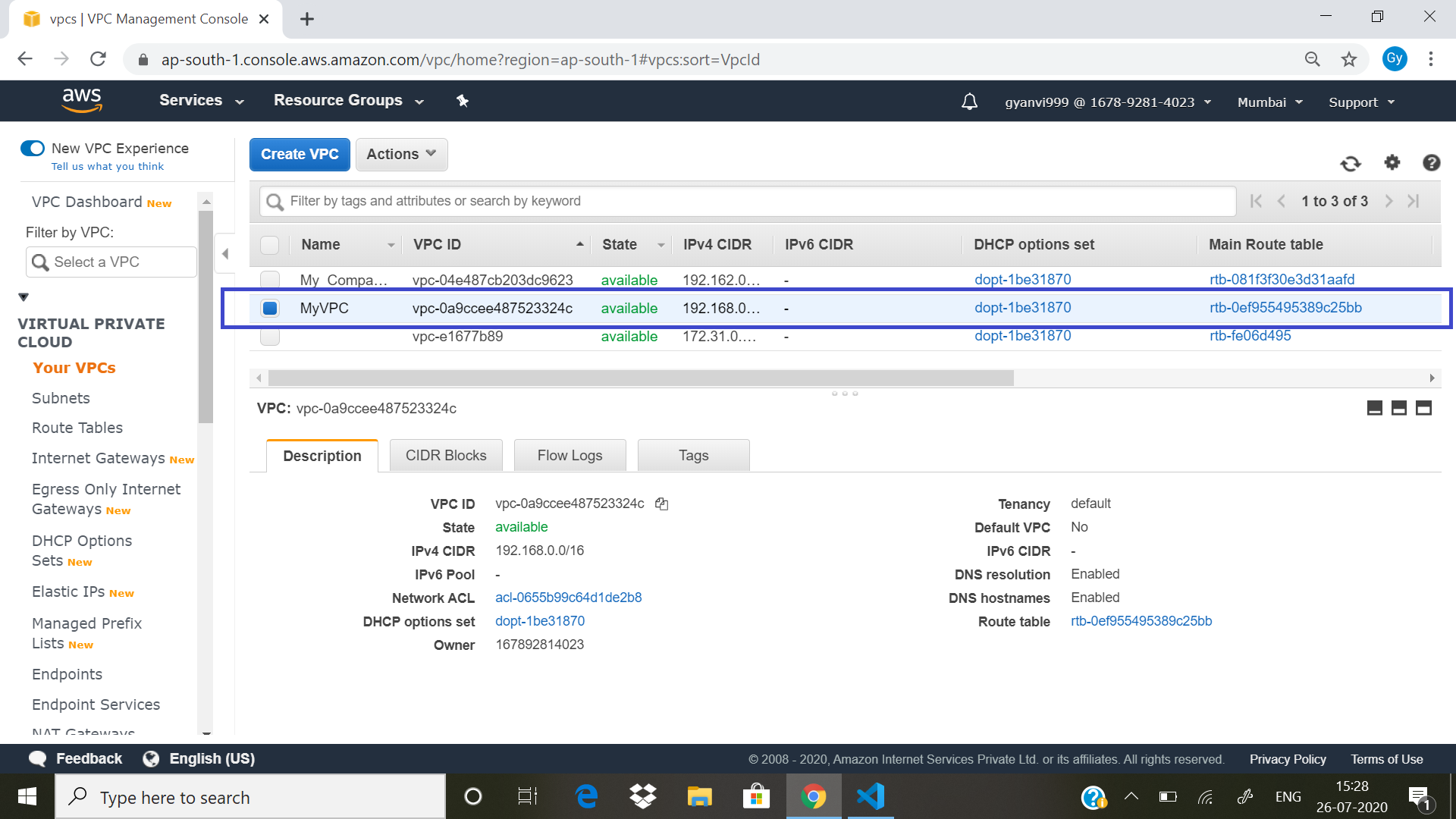 Launching Wordpress in AWS using Terraform in your VPC. | by Gyanvi Pandey | Medium