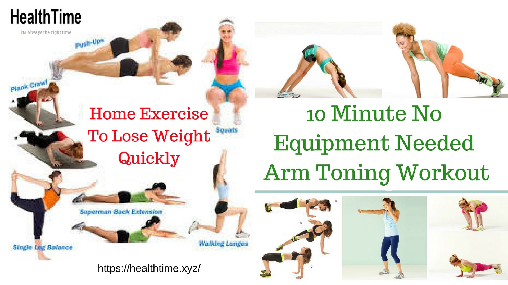 Simple Exercises To Lose Weight Fast At Home Exercise Poster