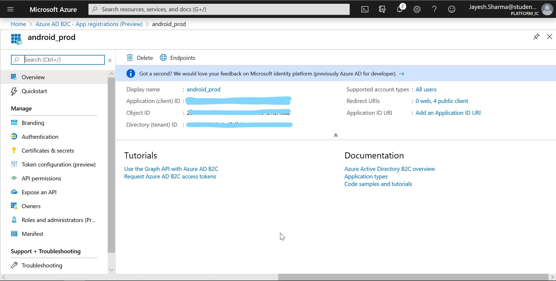 Flutter Azure Authentication With Ad B2c Flutter Community Medium