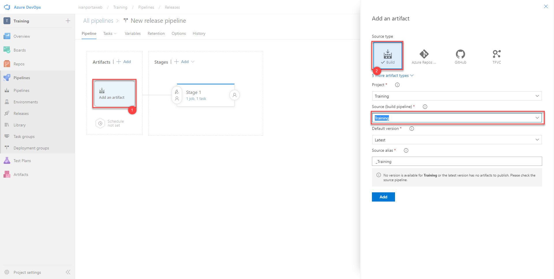 Build, Run, and Continuously deploy a Docker image on Azure Container ...