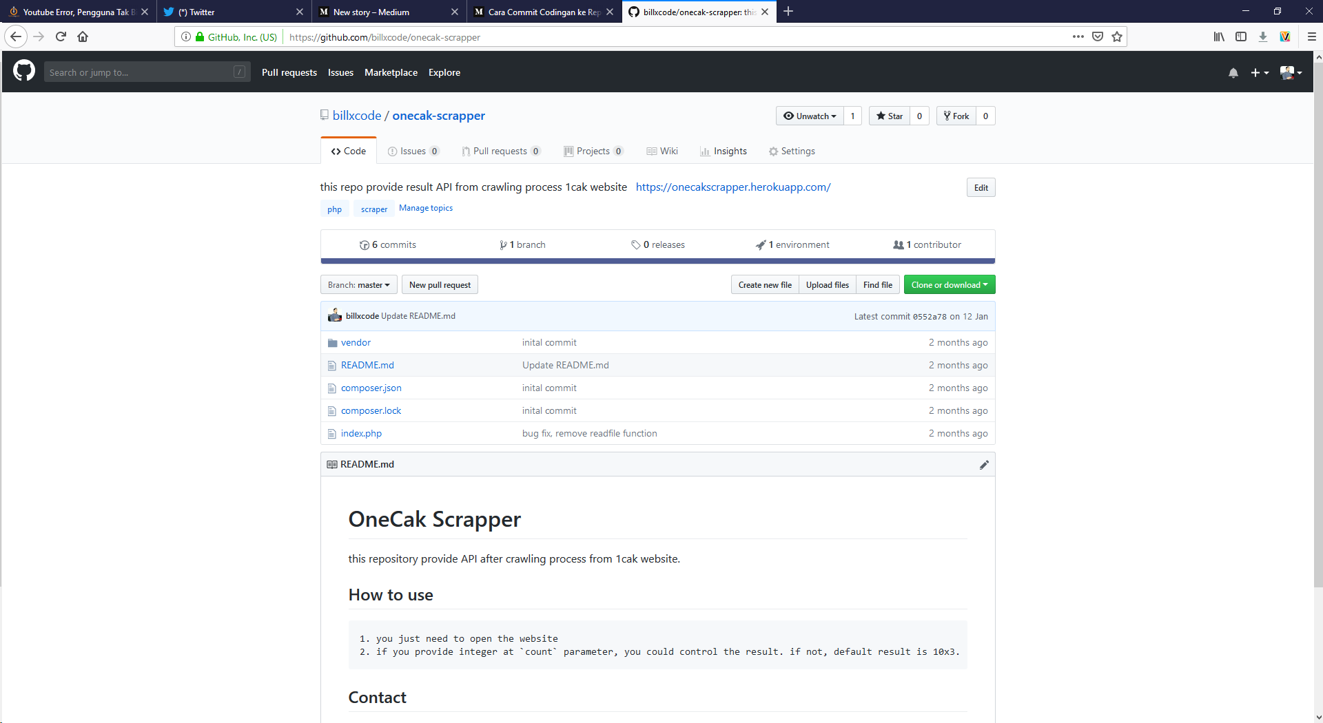 Cara Commit Codingan ke Repository Github Tanpa Login Part II | by Bill ...
