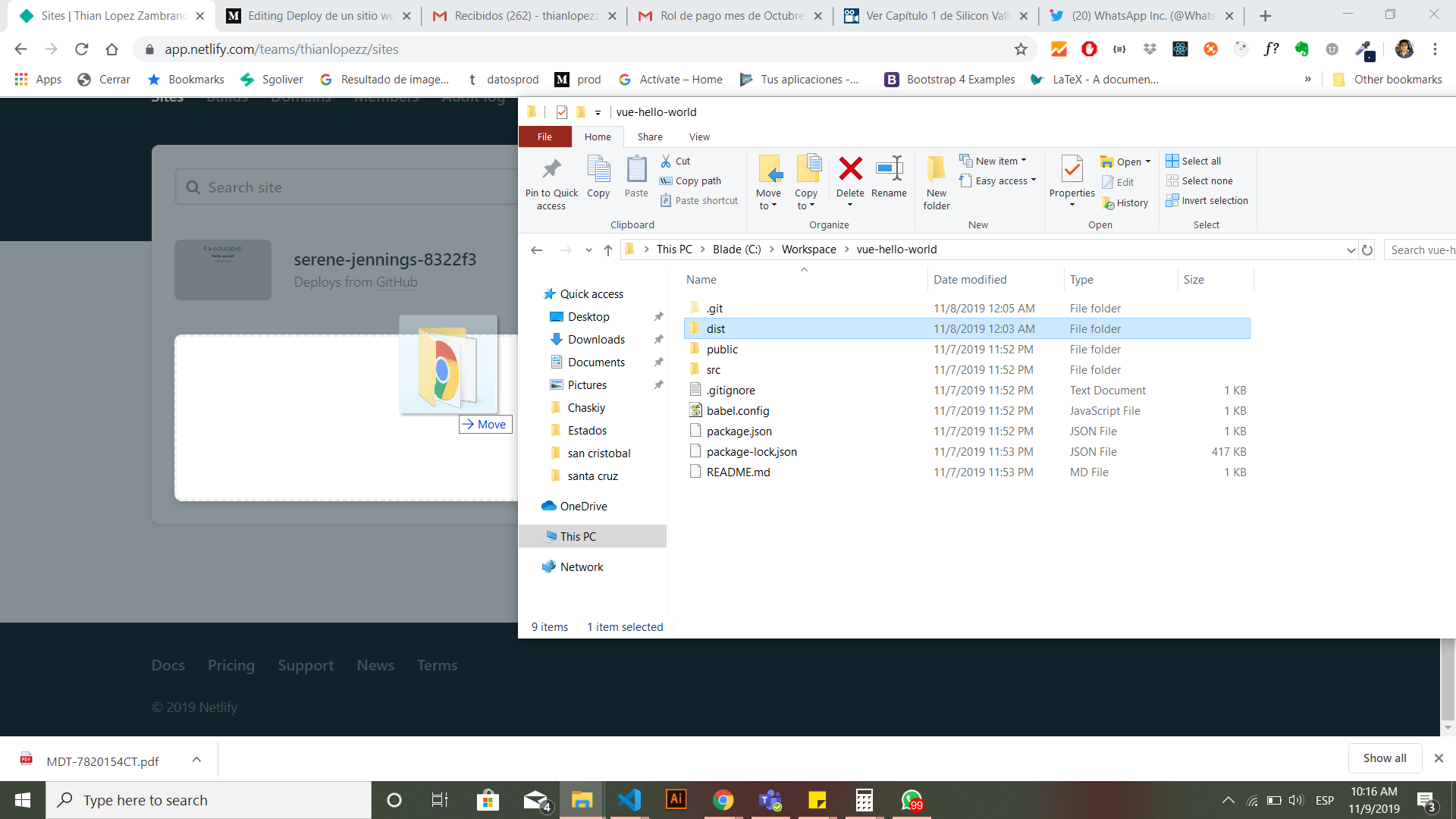 Deploy de un sitio web estático con Netlify | by Thian Lopez Zambrano | Medium