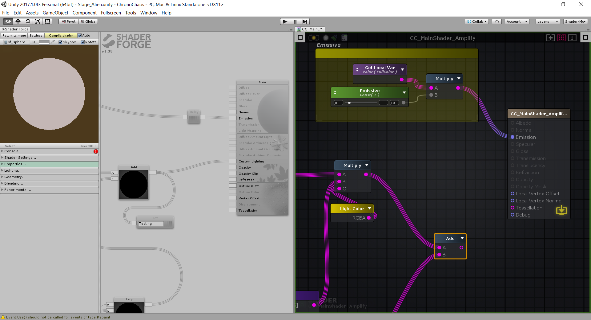 Porting from Shader Forge to Amplify Shader Editor in Unity | by Lino | Medium