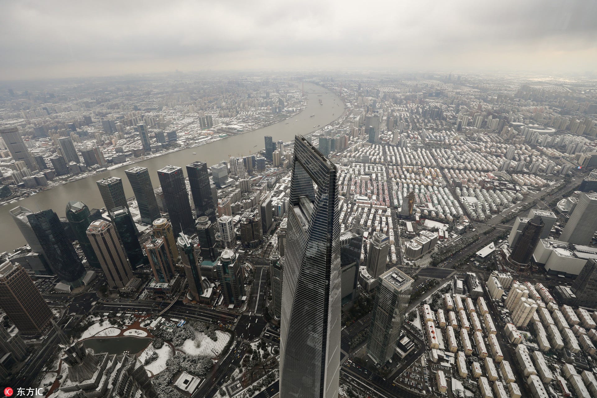LOOK: Incredible photos of Shanghai covered in snow