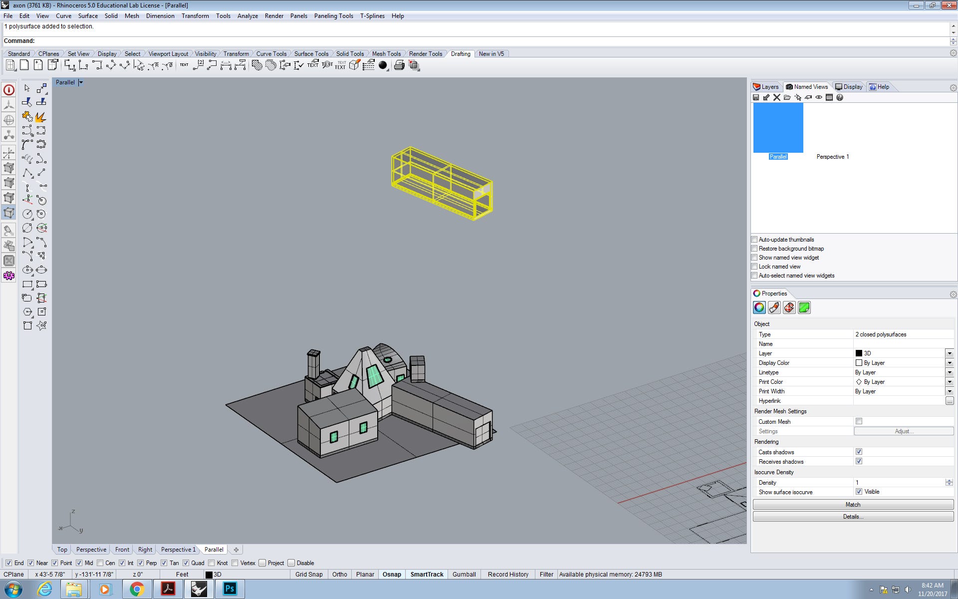 Exploded Axonometric Methods in Rhino | by Xulong | DPro | Medium