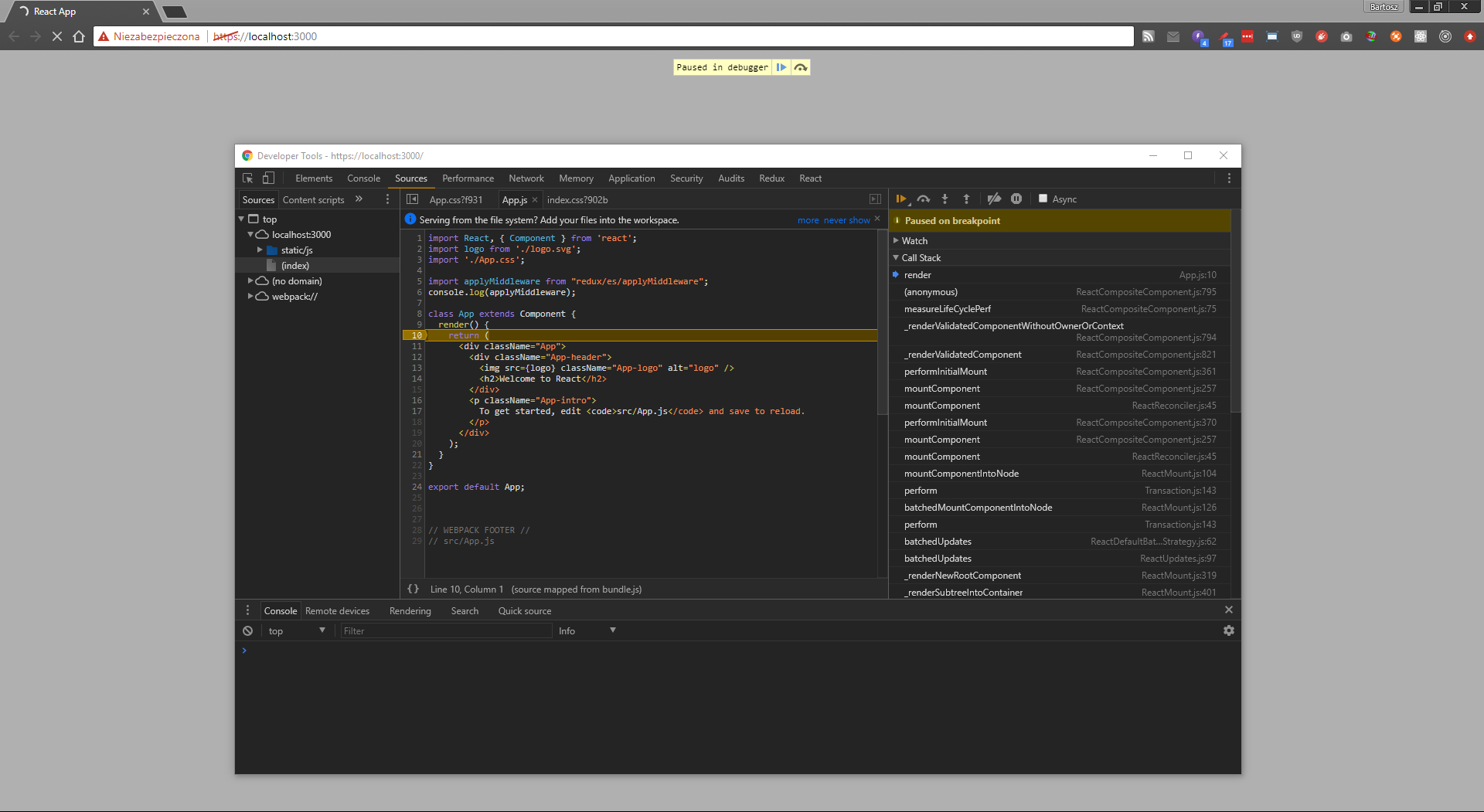 Intro To Debugging Reactjs Applications Bartosz Szczeciński Medium
