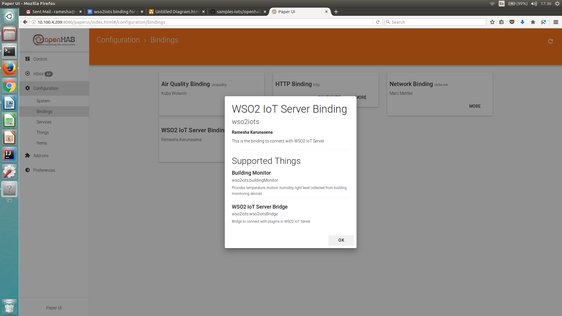 Integrating OpenHAB2 with WSO2 IoT Server | by Ramesha Karunasena | Medium