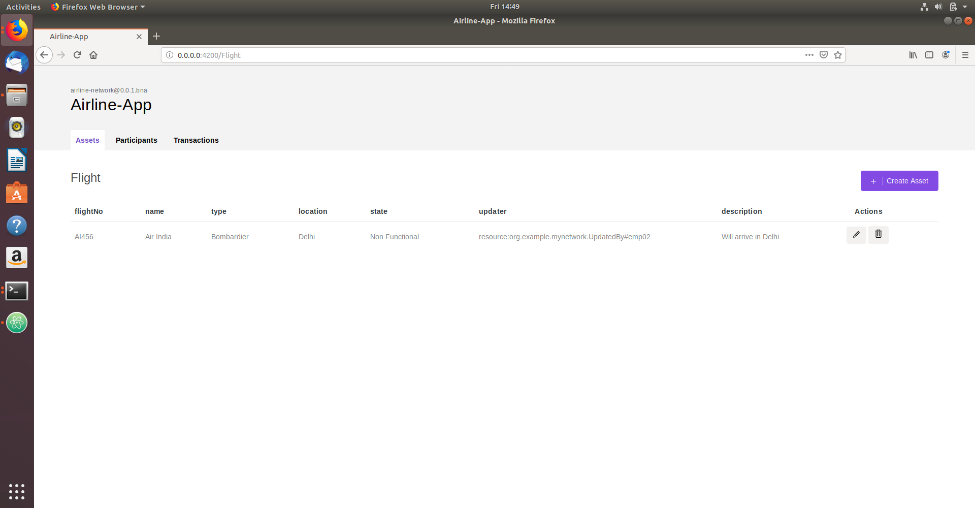Deploying a Hyperledger Composer blockchain business network to ...