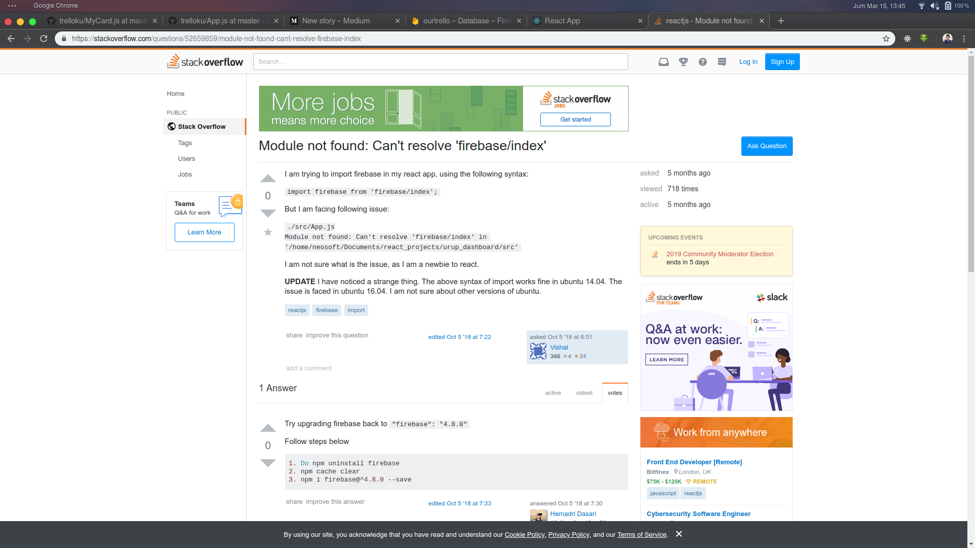 Trello clone with ReactJS and Firebase | by Ikhda Muhammad Wildani | Medium