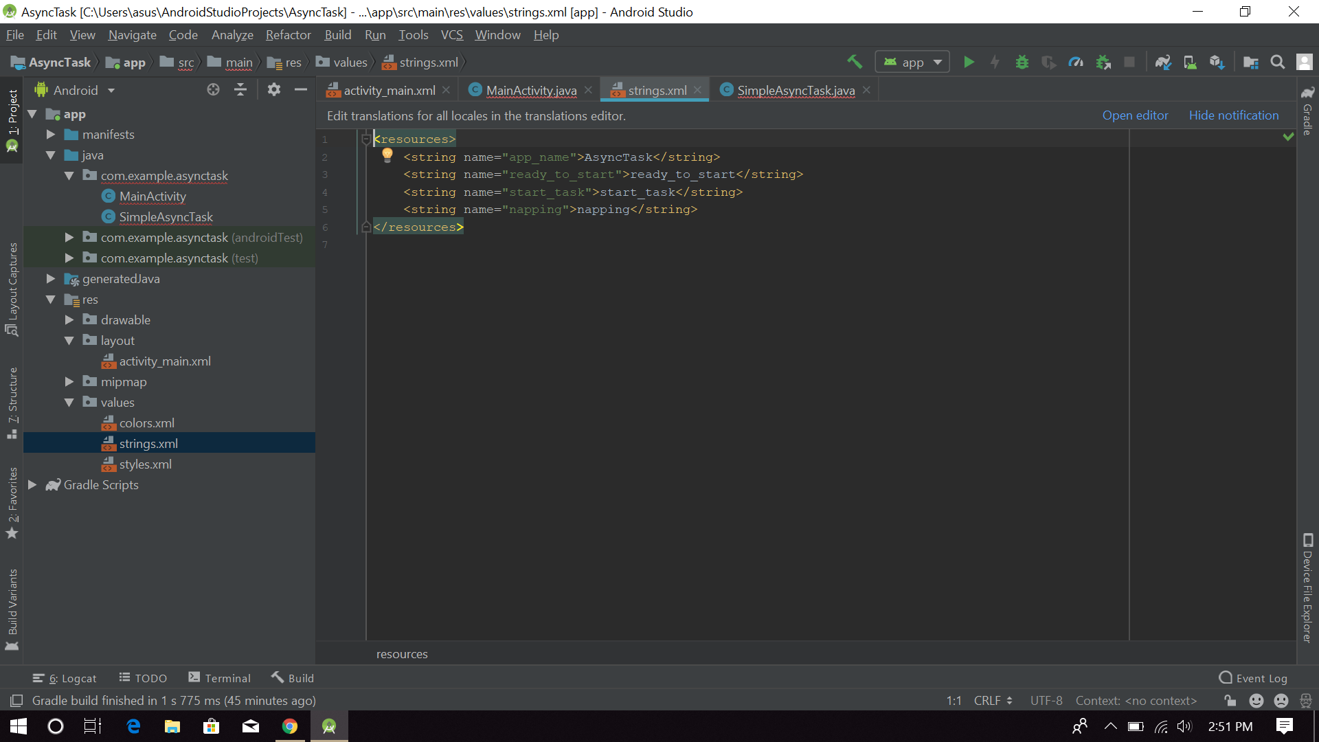 Android Studio : Background Task - farhan zuhdy - Medium