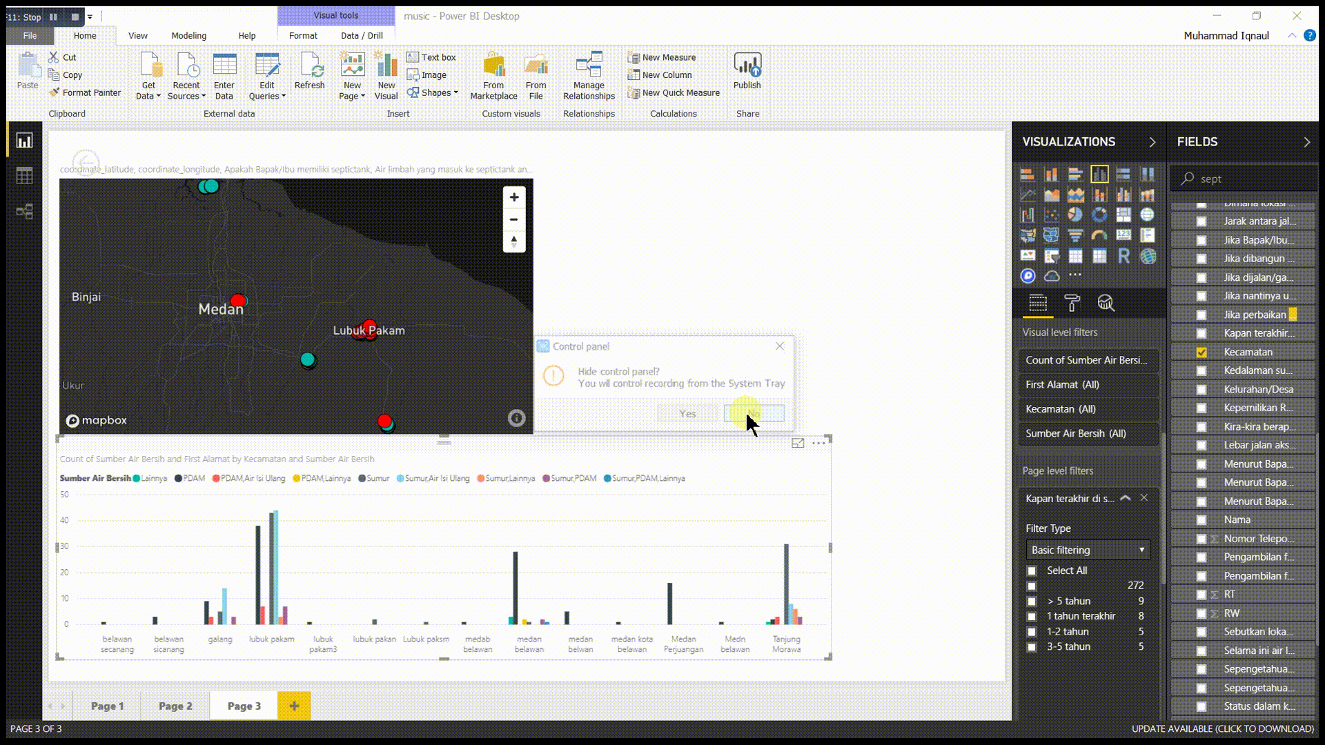 Analisa dan Visualisasi Data Peta dengan Mapbox Visual for Power BI ...