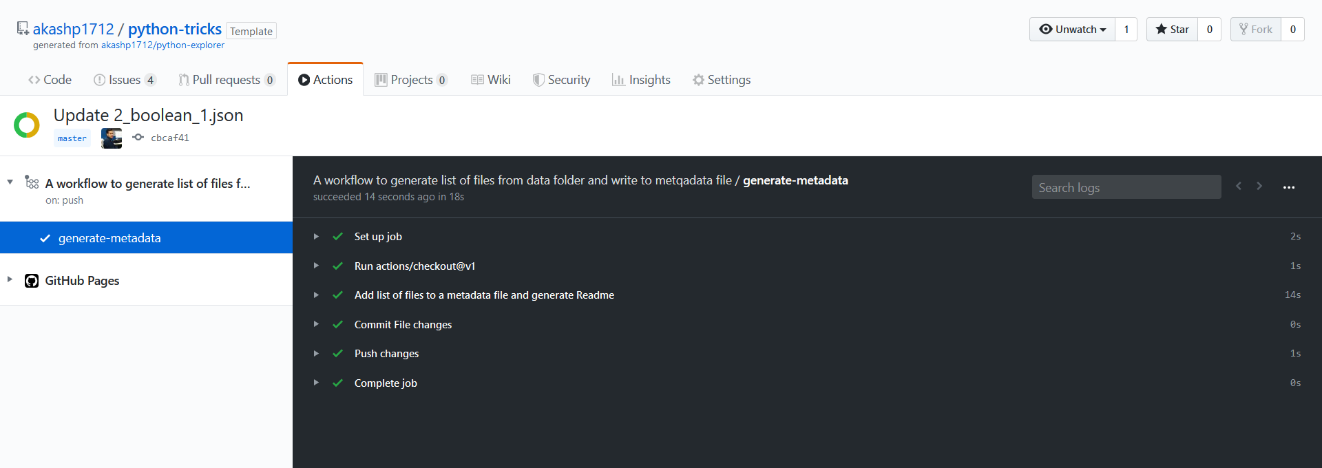 Create Github Actions and be smart | by Akash Panchal | Analytics ...