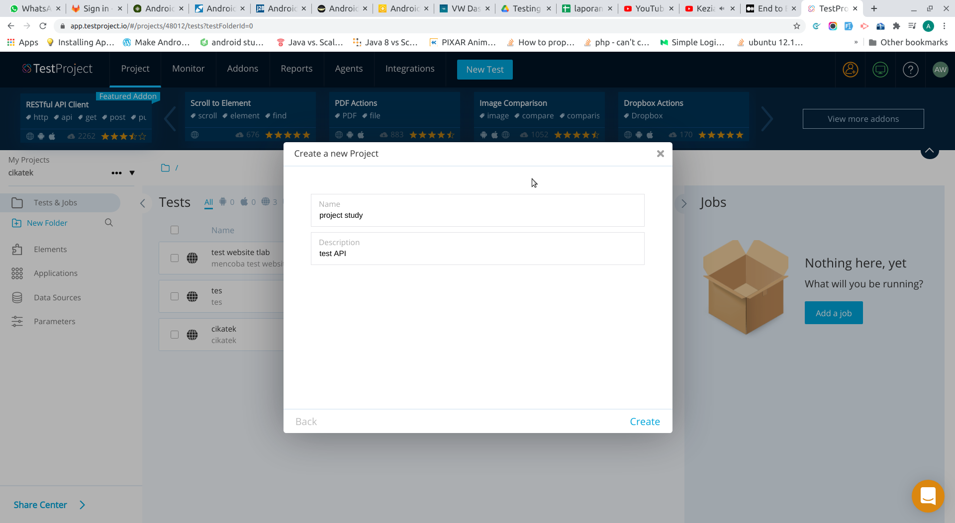 SAMPLE E2E REST API AUTOMATION TEST DENGAN TES PROJECT | by Aziz ...