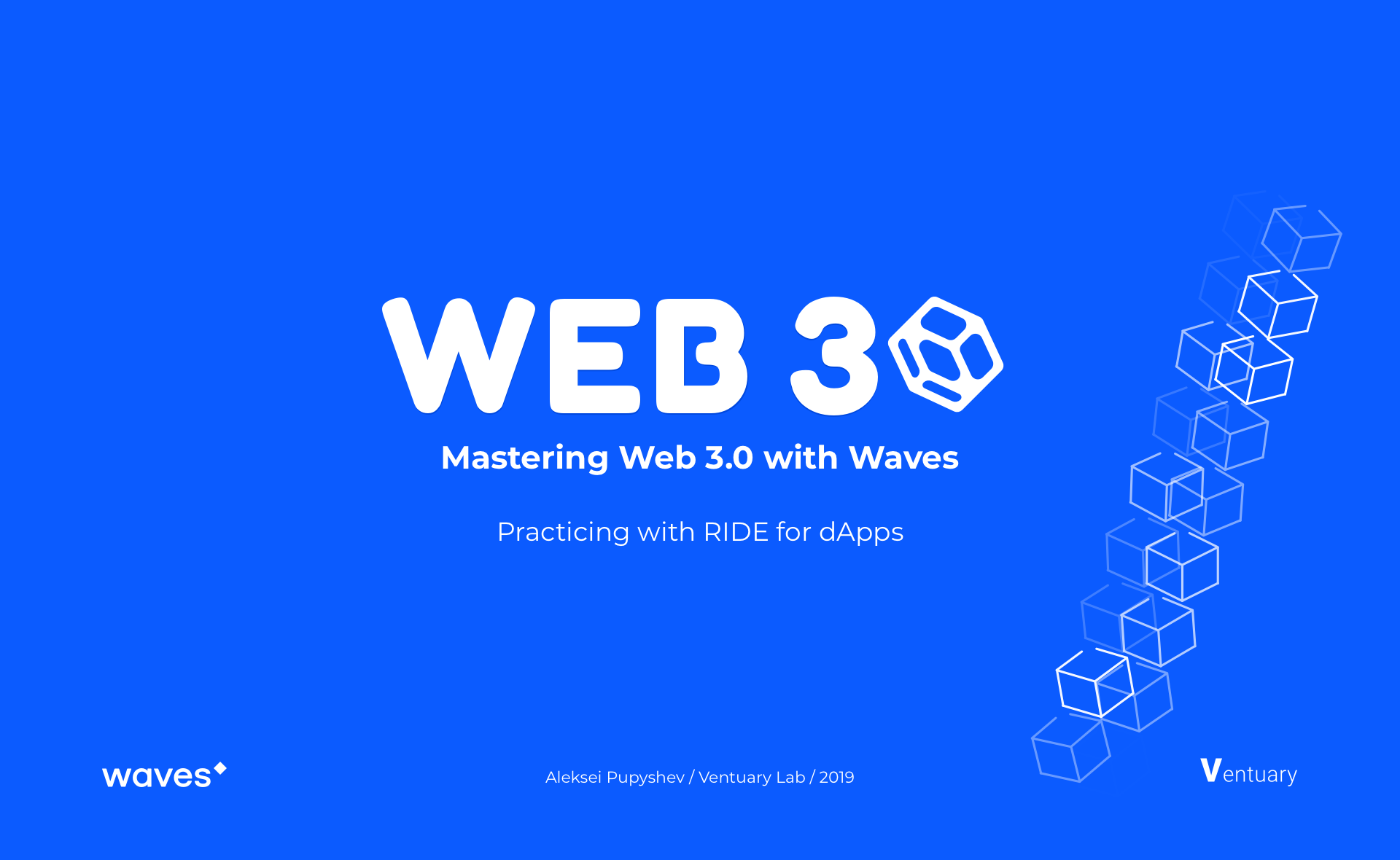 Mastering Web3 with Waves Module #4 | by Ventuary Lab | Mastering Web3 with Waves | Medium