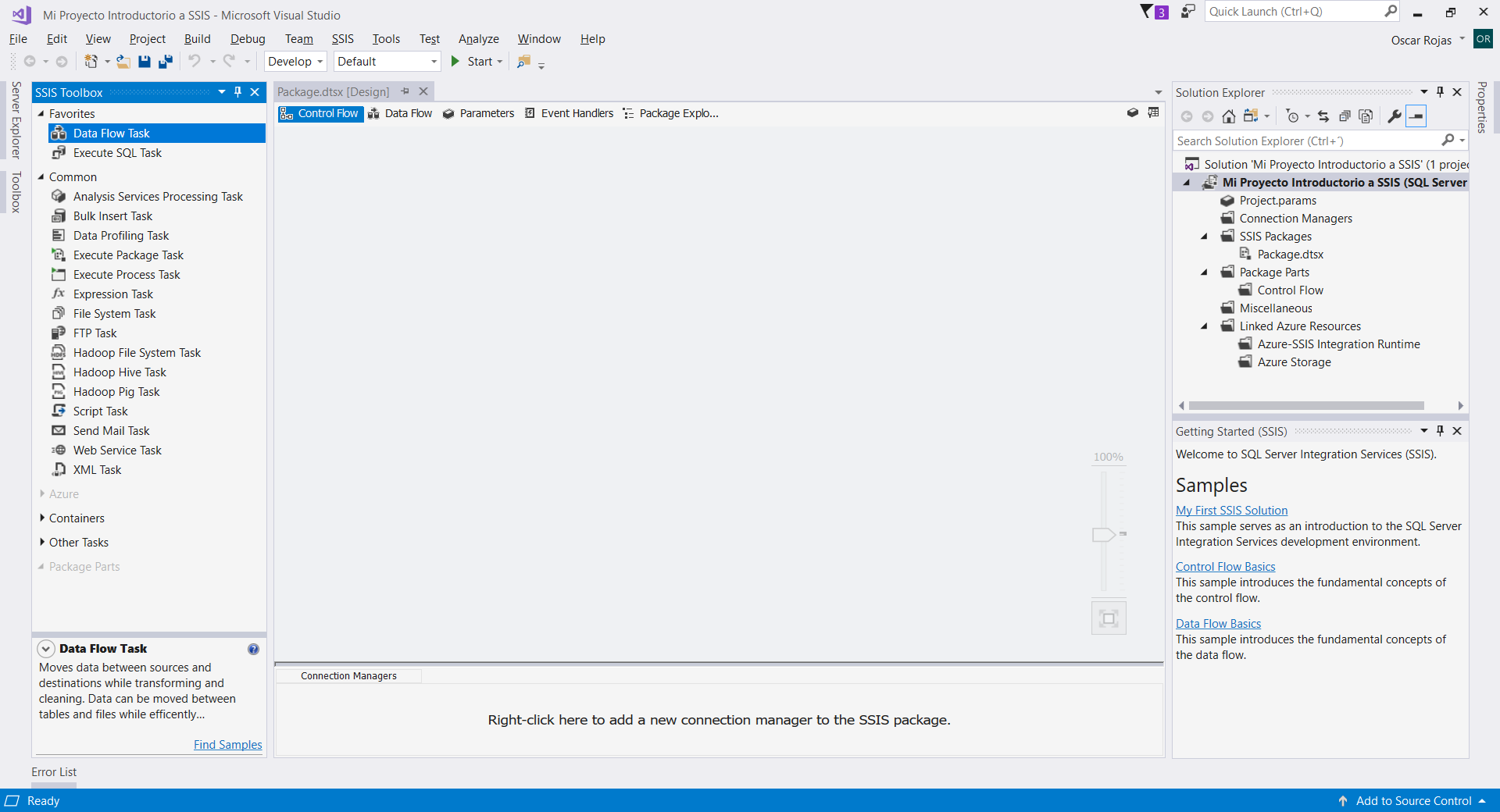 Como crear un proyecto de integración con SSIS | by Oscar Rojas ...