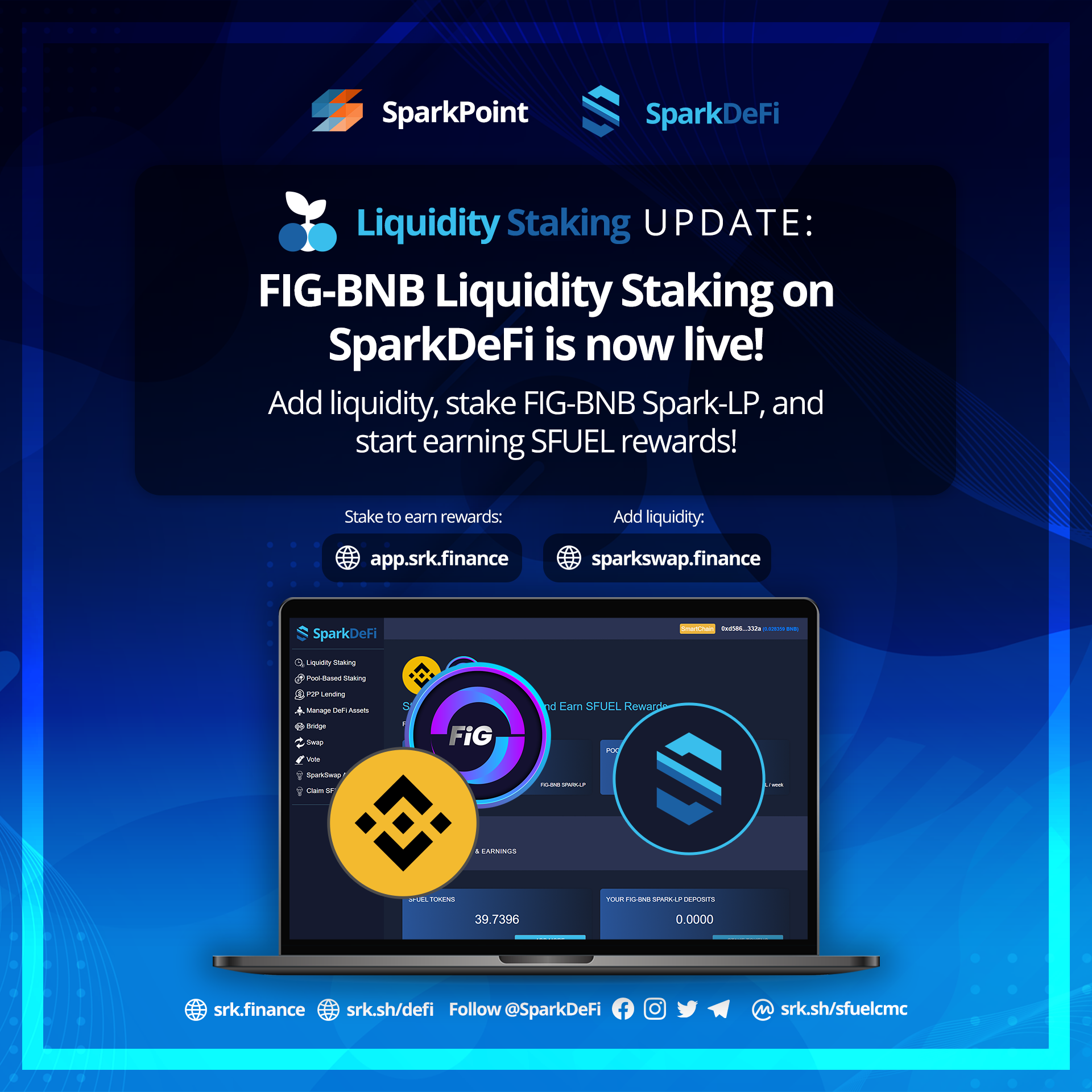 FlowCom Partners with SparkPoint: FIG Token to be listed on SparkSwap ...