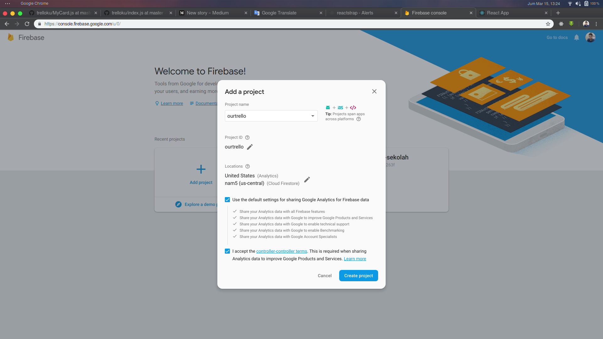 Trello clone with ReactJS and Firebase | by Ikhda Muhammad Wildani | Medium