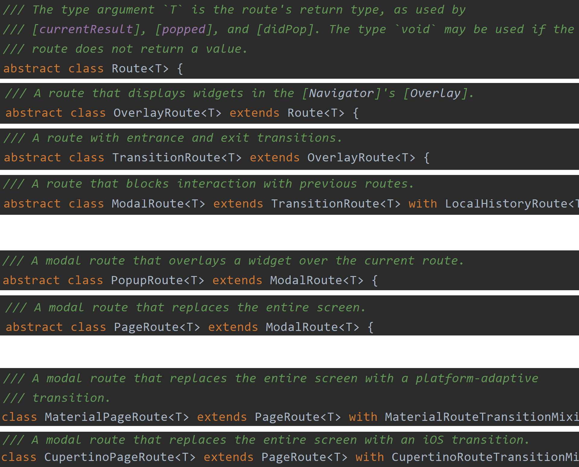 Flutter’s Navigator and Route class | Flutter Community