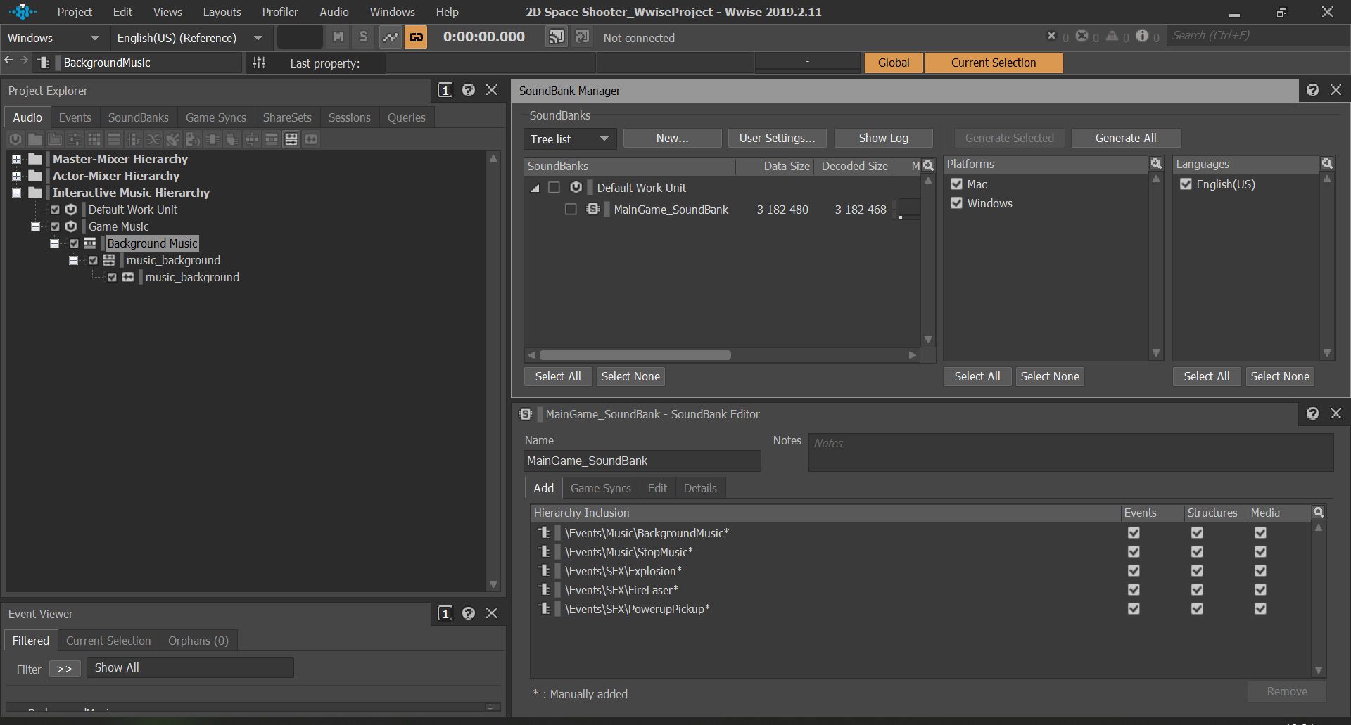 Immersion Begins With Sound. An introduction to Wwise Part 1: Music | by Calum Slee | Nerd For ...