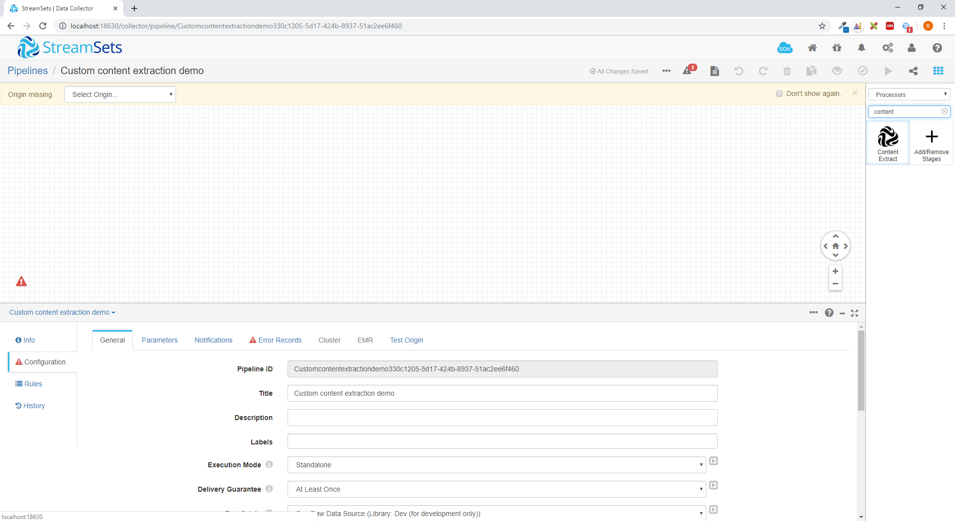 How to create a custom Streamsets processor for content extraction | by Razvan Simion | Medium