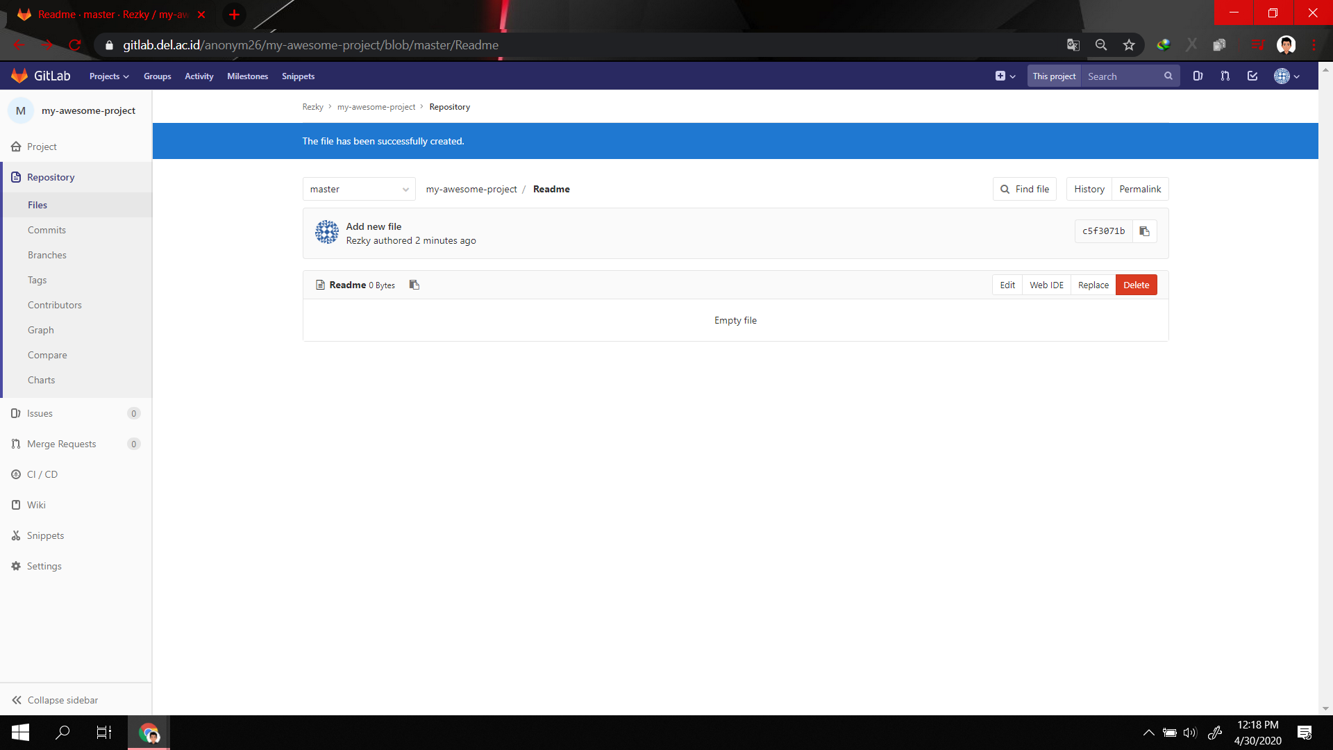 How to Upload Files To Project GitLab | by Rezky S | Medium