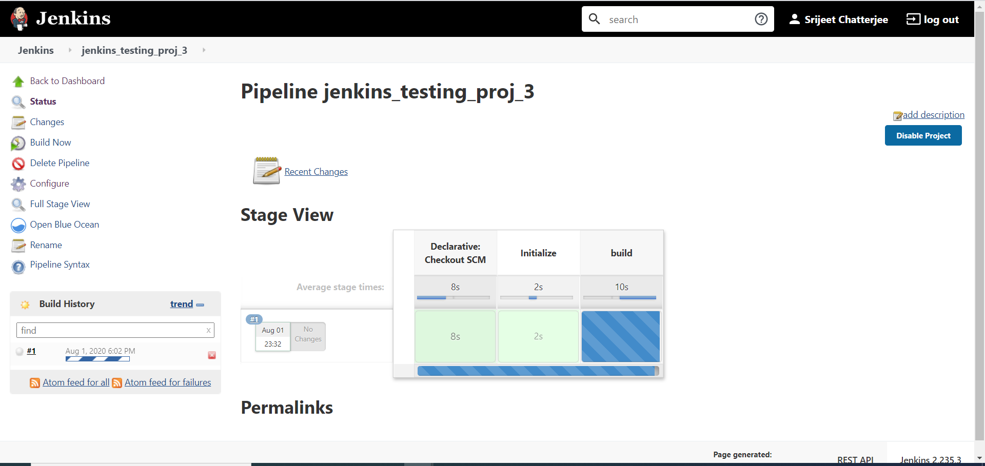 End 2 End implementation of CI pipeline for Python API using Git,Flask,Docker & Jenkins on ...