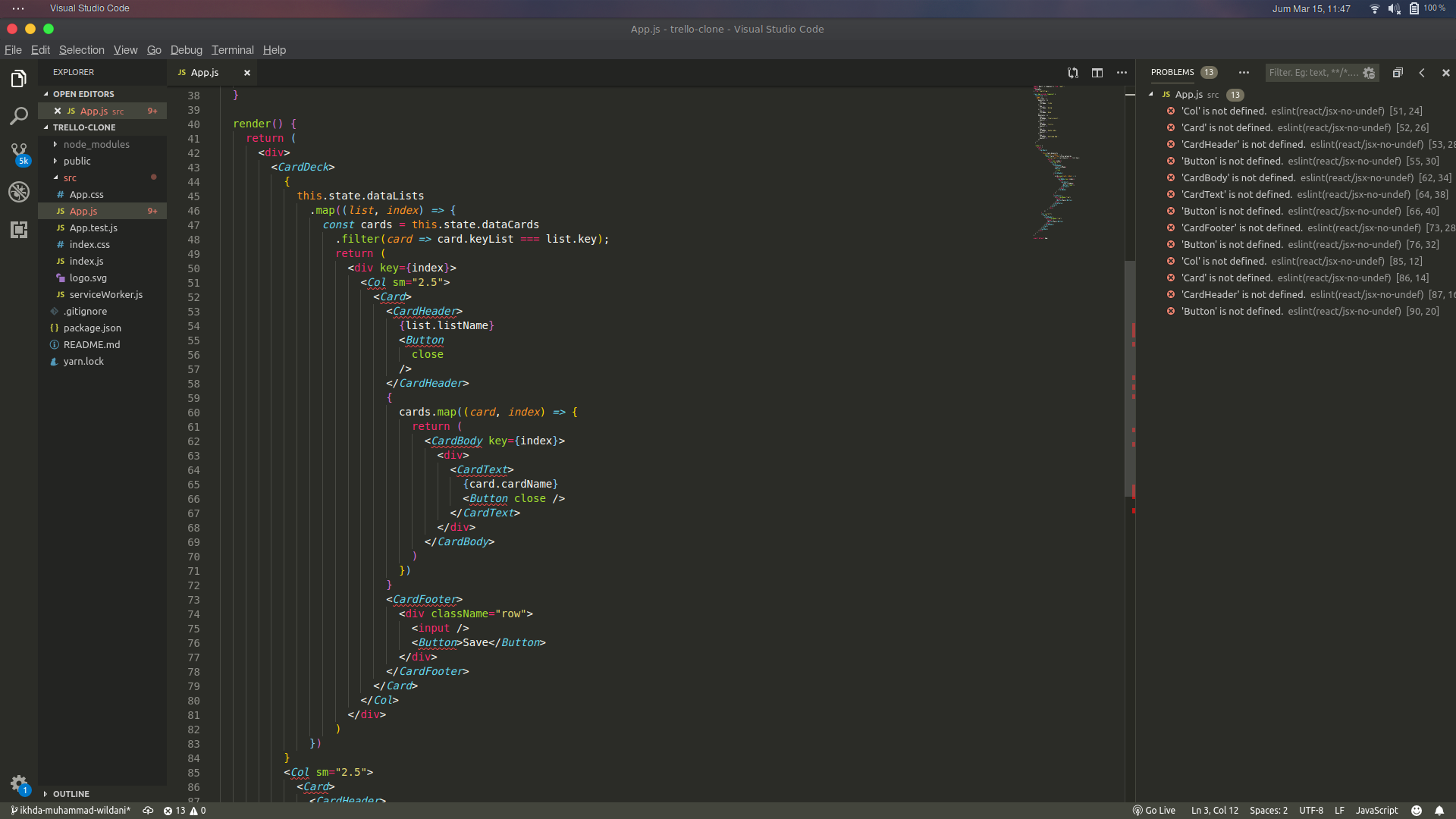 Trello clone with ReactJS and Firebase | by Ikhda Muhammad Wildani | Medium
