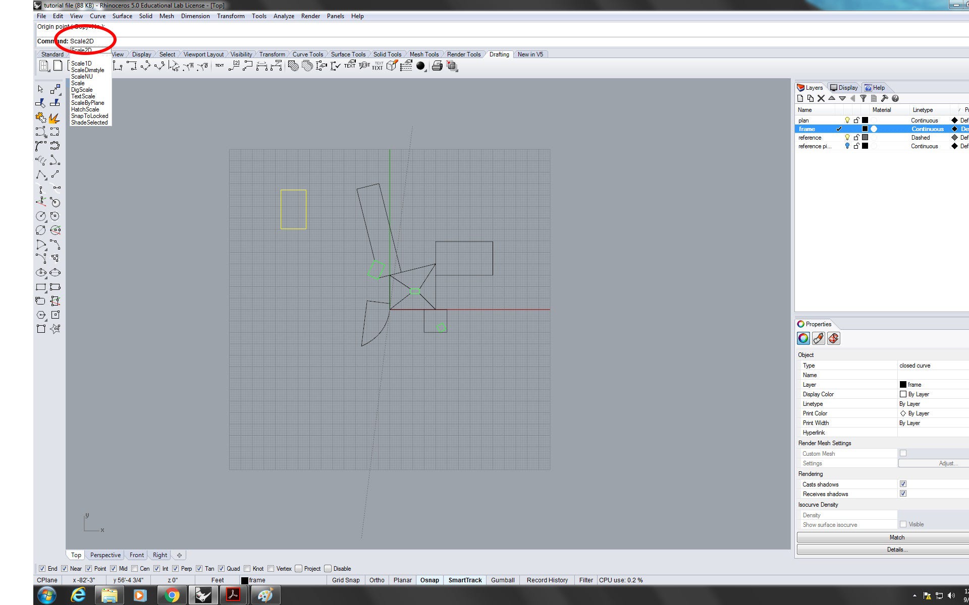 Exporting 2D drafting from Rhino to PDF | by Xulong | DPro | Medium