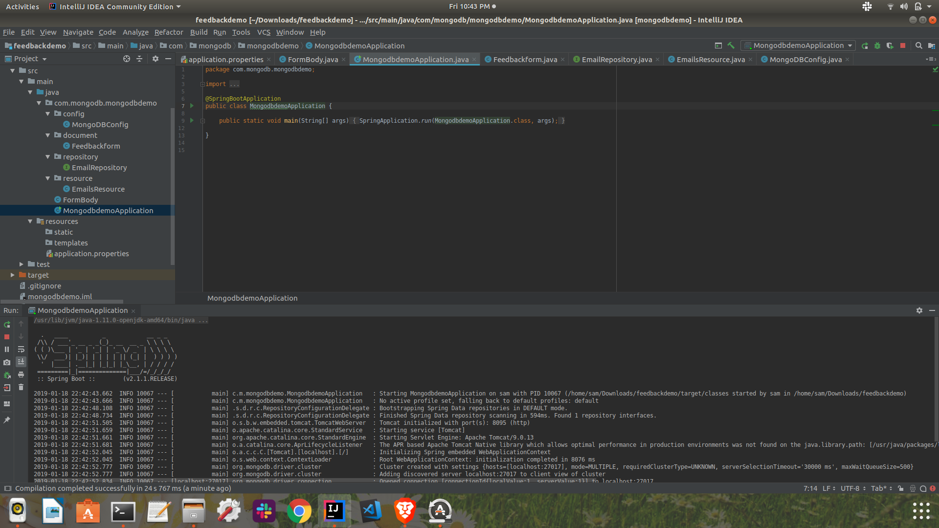 How to: Create a Feedback Form End to End using Angular 4(UI), Spring ...