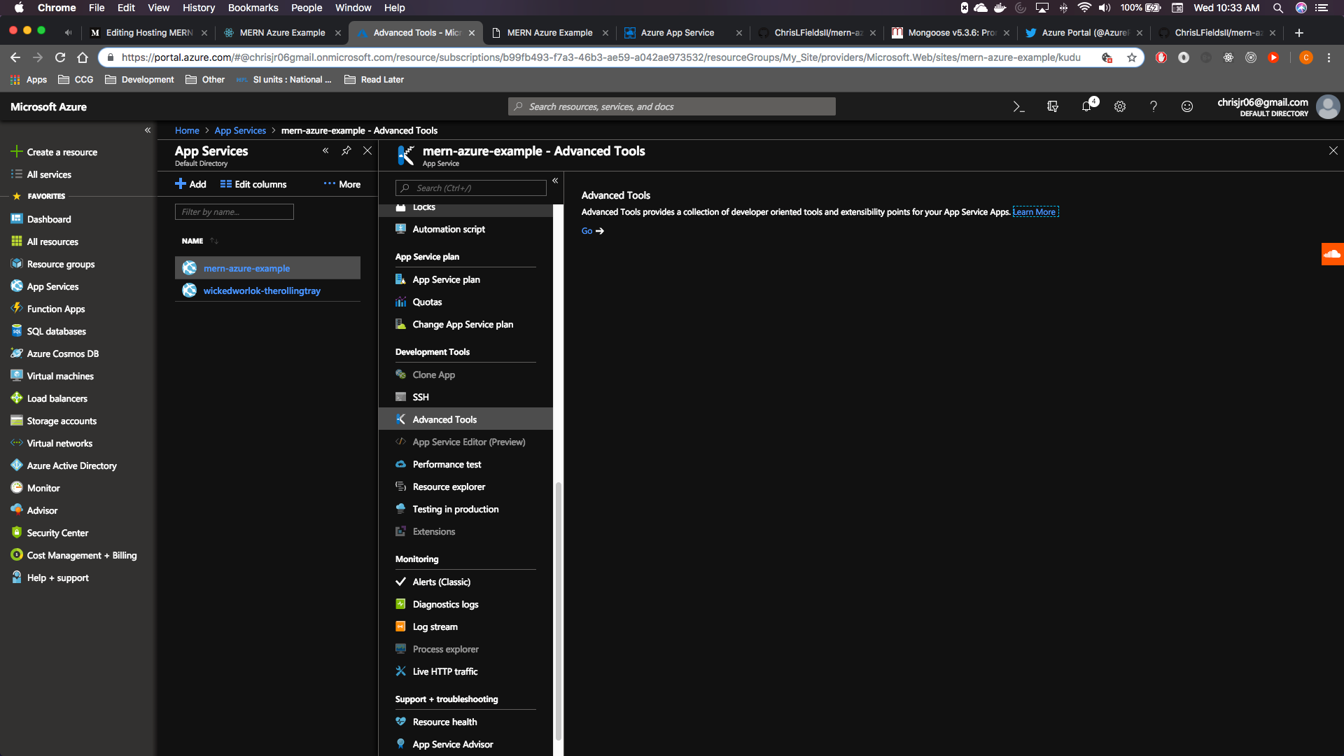 Creating Mern Stack App And Hosting In Microsoft Azure Using Create React App W Continuous 0397