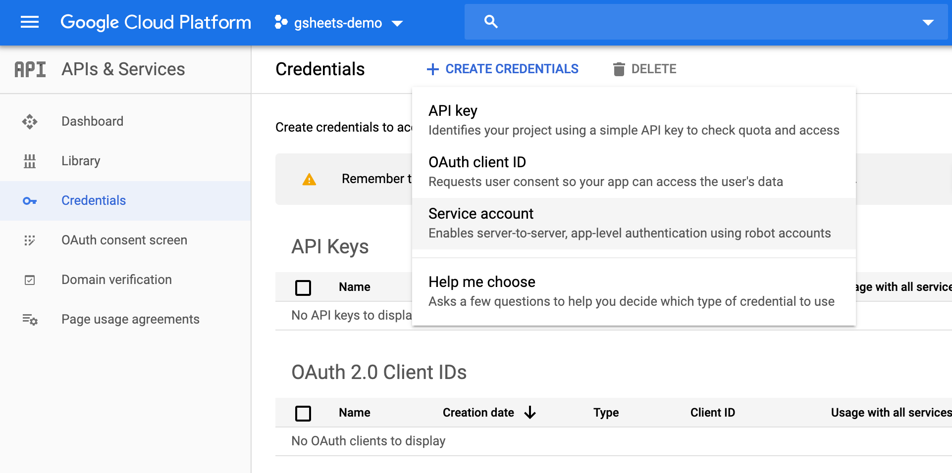 Using the Google Sheets API. Part I: Getting Started | by Boping | Medium