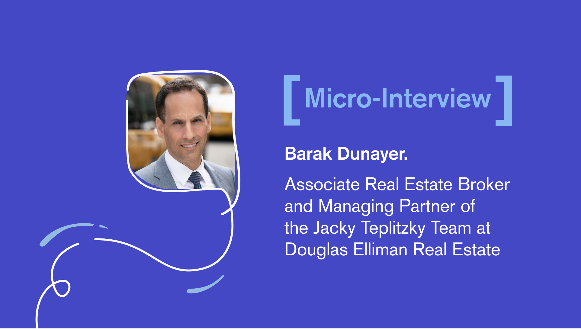 Micro-Interview With Barak Dunayer | by Ziv Gidron | Hyro | Medium