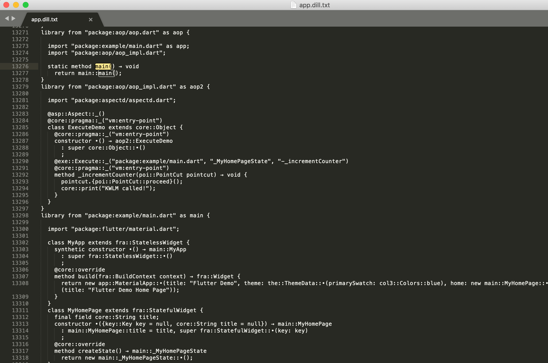 AspectD: An Effective AOP Solution for Flutter - HackerNoon.com - Medium