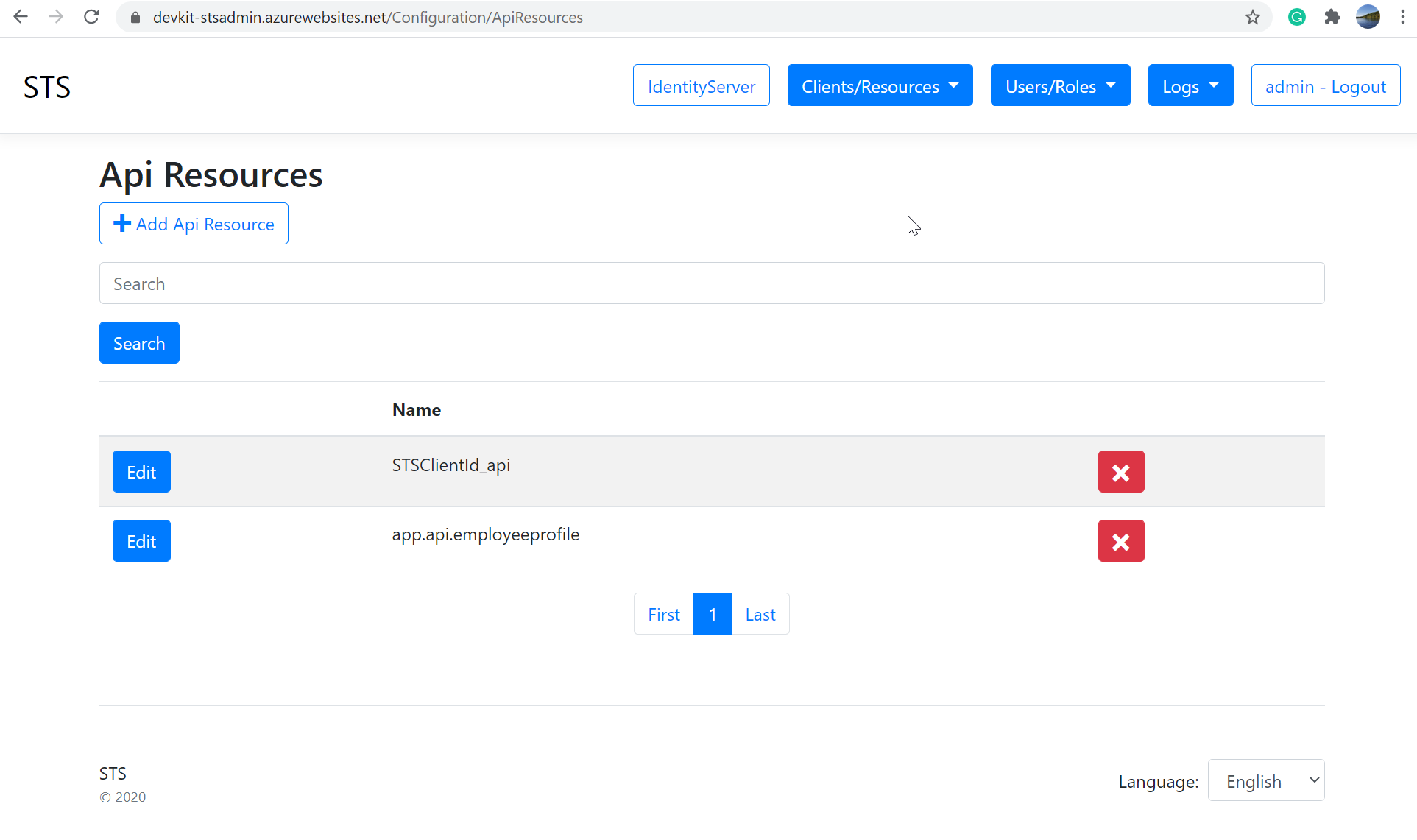 Devkit Api Security — Identityserver4 With Admin Ui Asp