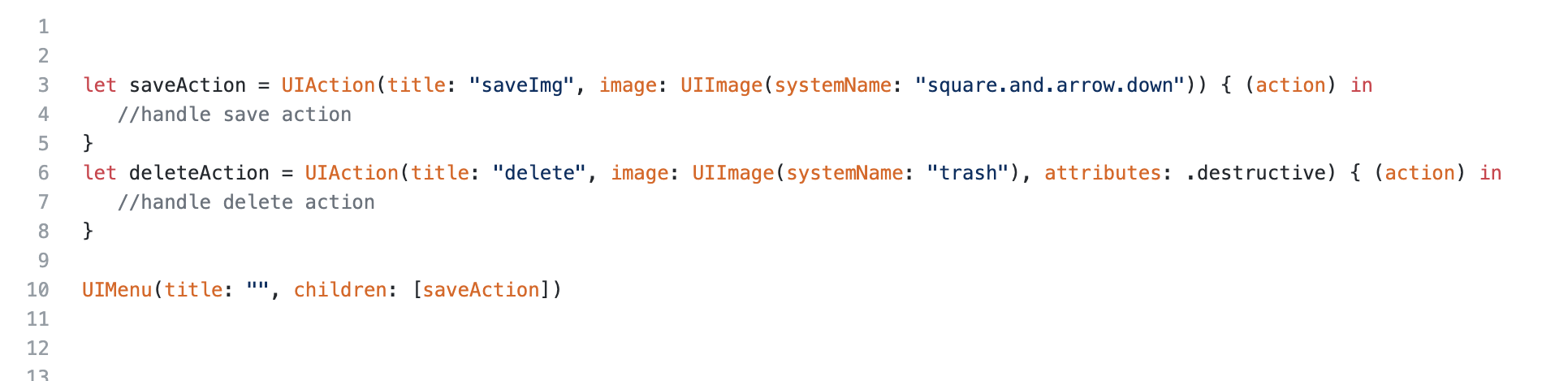 UIContextMenu、UIMenu、UIAction. iOS13起，UIMenu是一種新形式的互動元件 | by 奇妙仙子 | Medium
